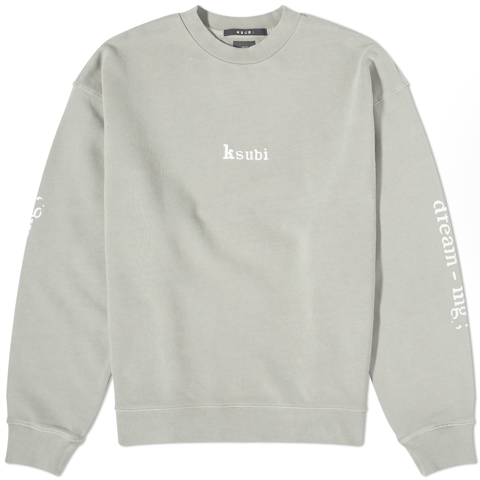 Ksubi Dreaming Biggie Crew Sweat Outback Green | END. (KR)
