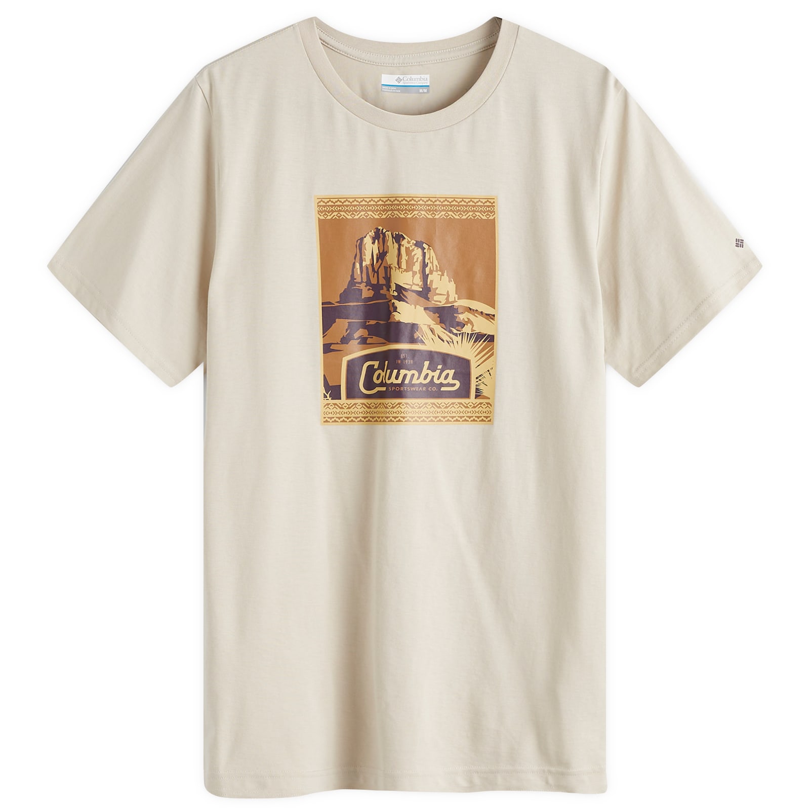 Columbia CSC Seasonal Logo T-Shirt Dark Stone Arid Trails | END. (US)