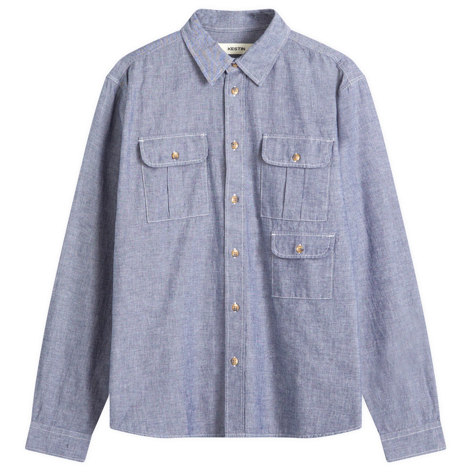 Kestin Kinnaird Shirt Chambray | END. (GB)