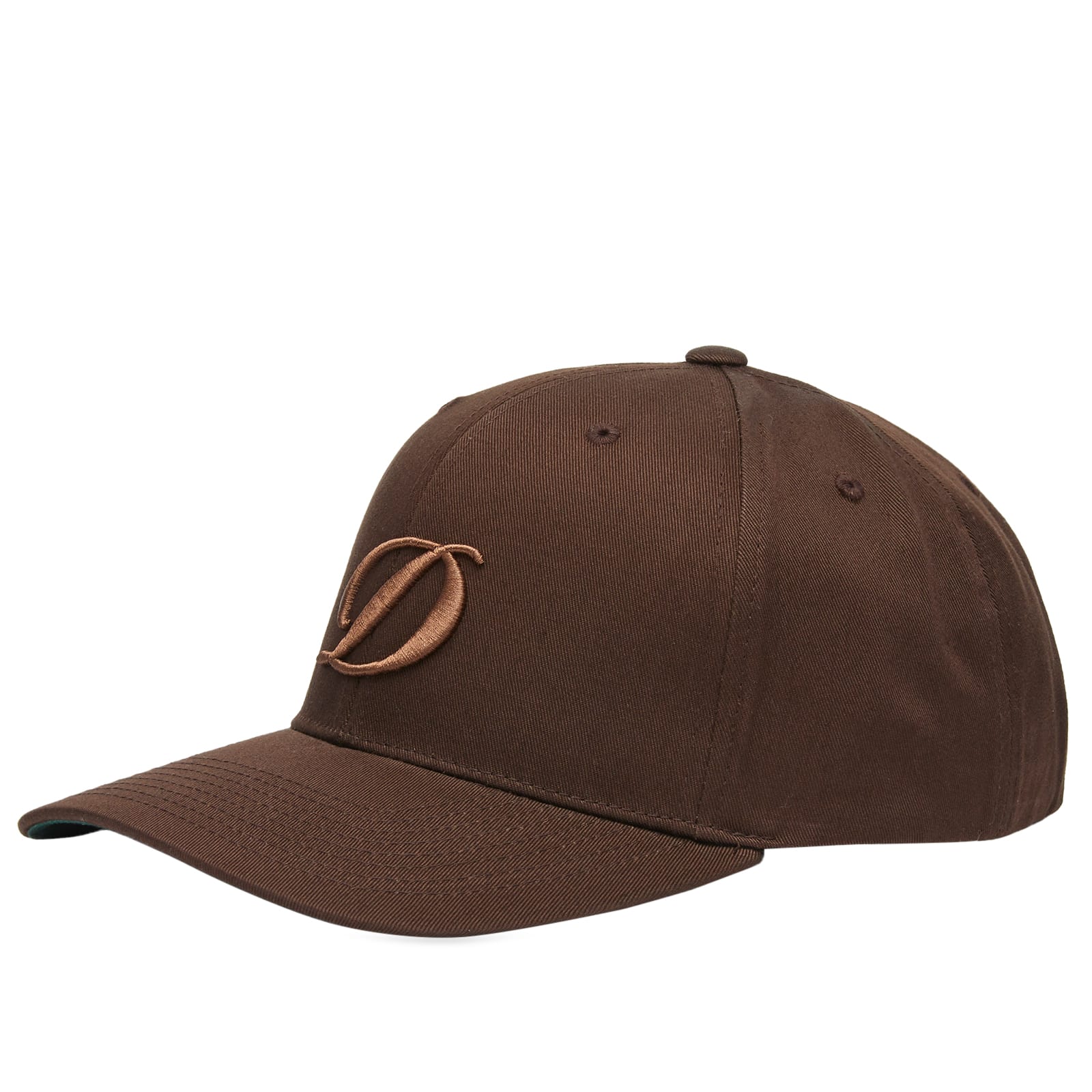 Dime Cursive D Baseball Cap Chocolate | END. (GB)