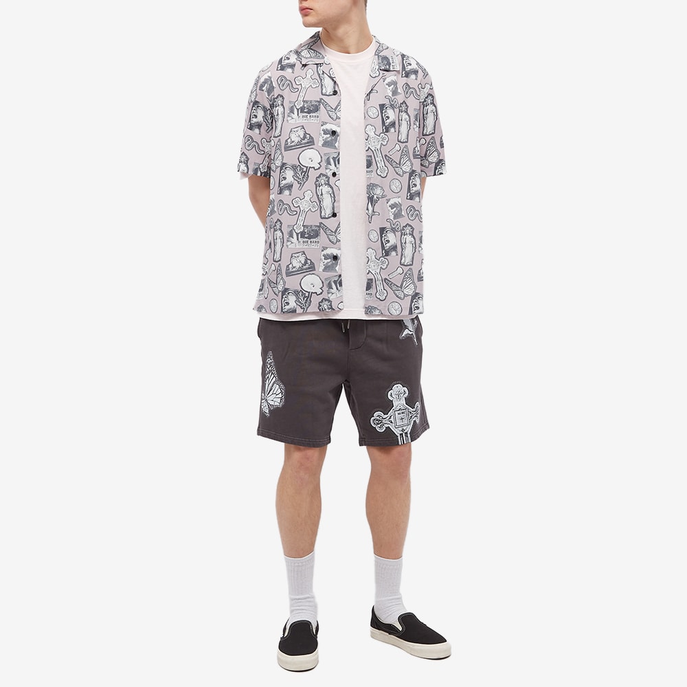 Ksubi Kut Out Jersey Trak Short Faded Black | END. (UK)