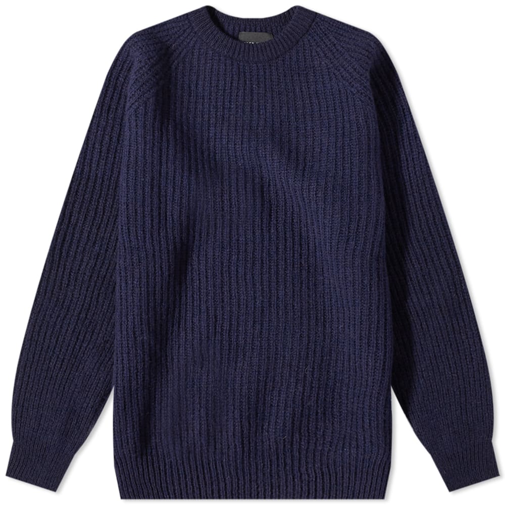 Howlin' Raw Knit Rib Crew Knit Navy | END.