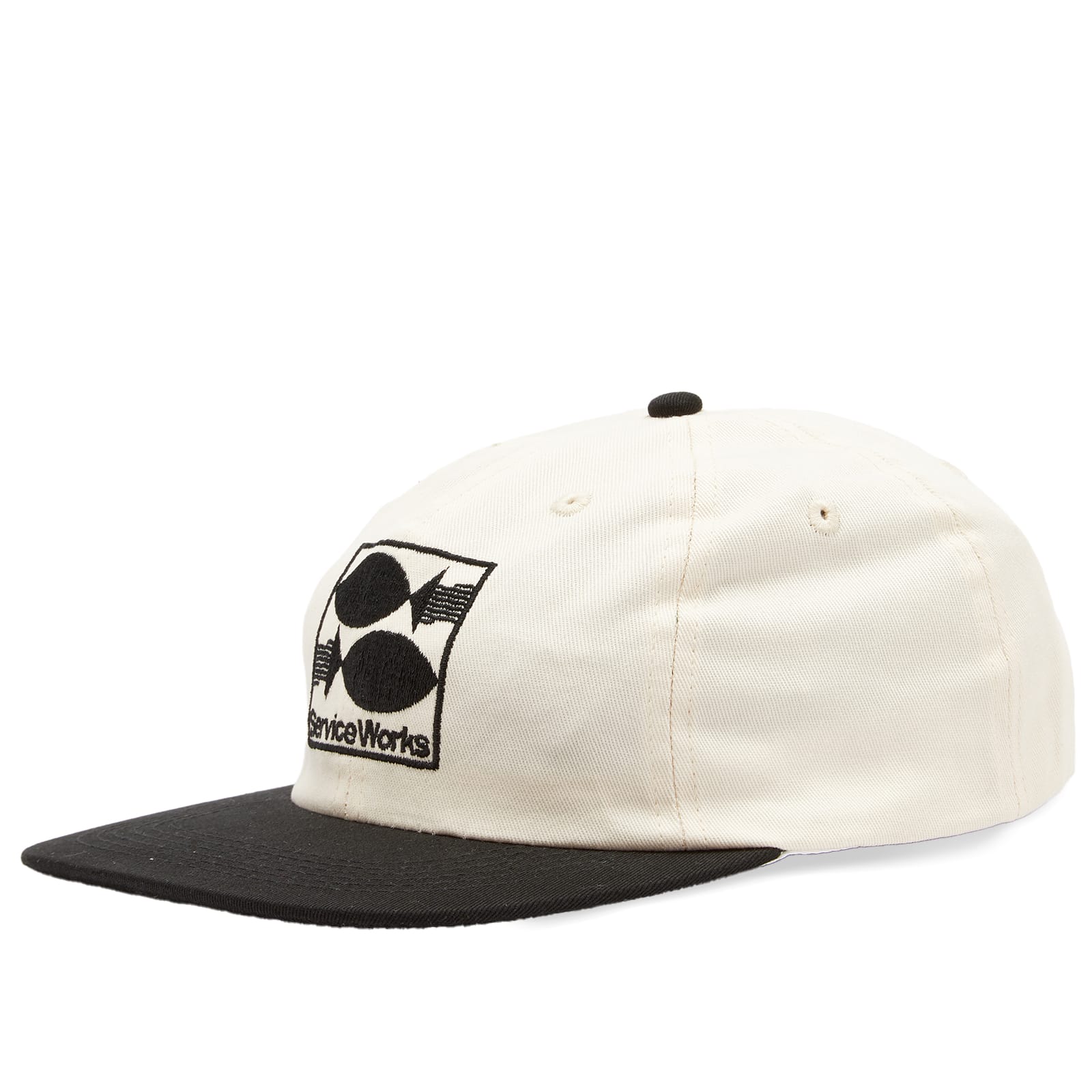 Service Works Turbot 2 Tone Cap White & Black | END. (AU)