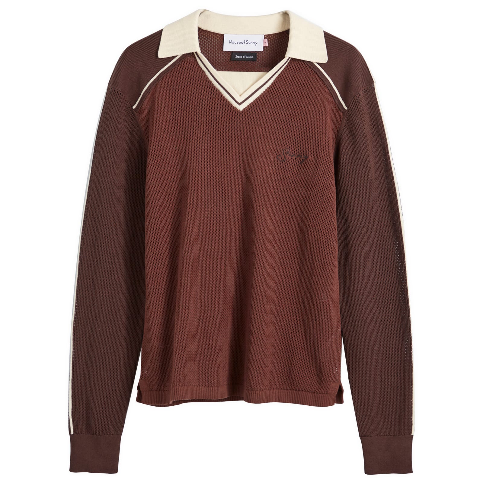 House Of Sunny Keepers Polo Top Chocolate | END. (AR)