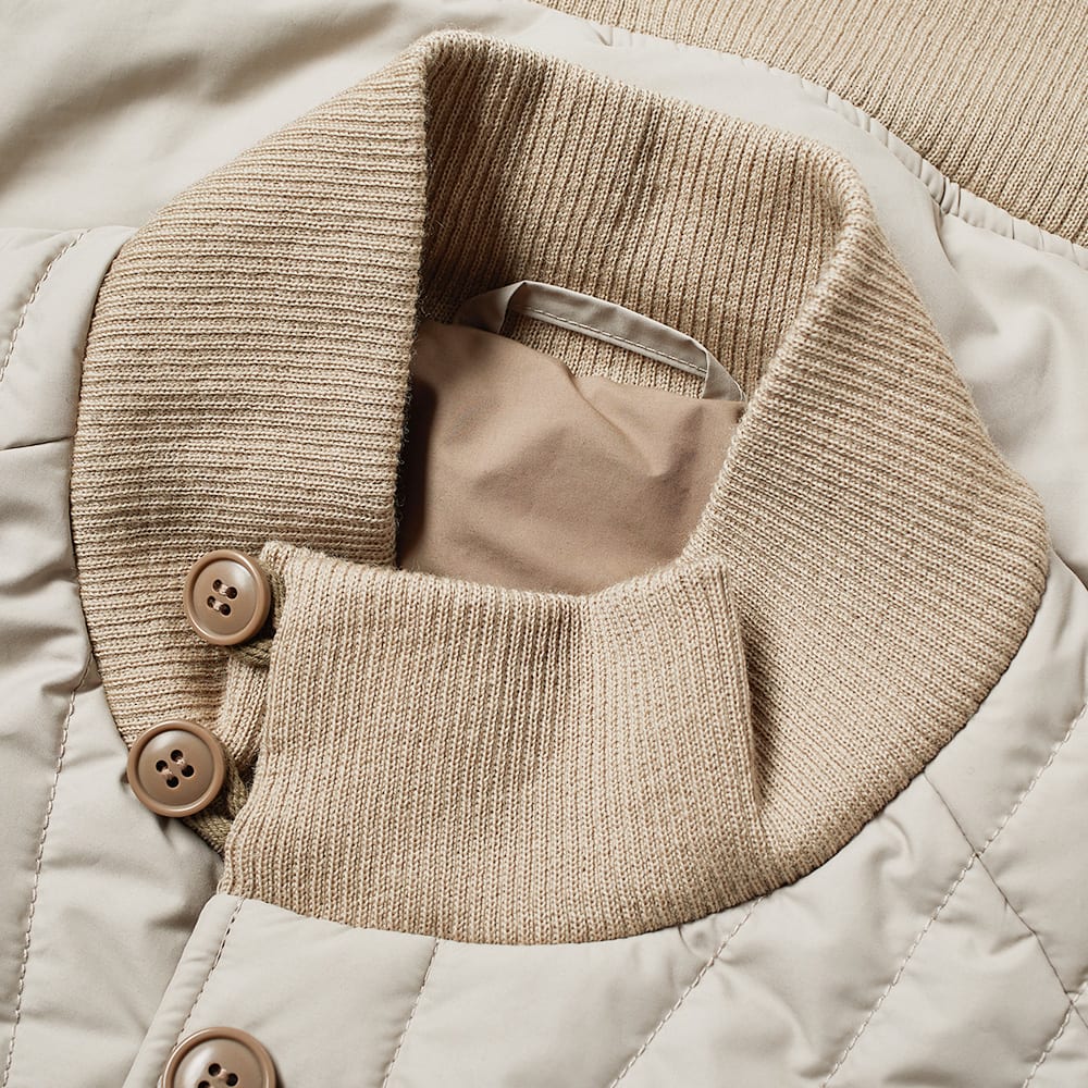 Neighborhood Design Quilt Jacket Beige | END.