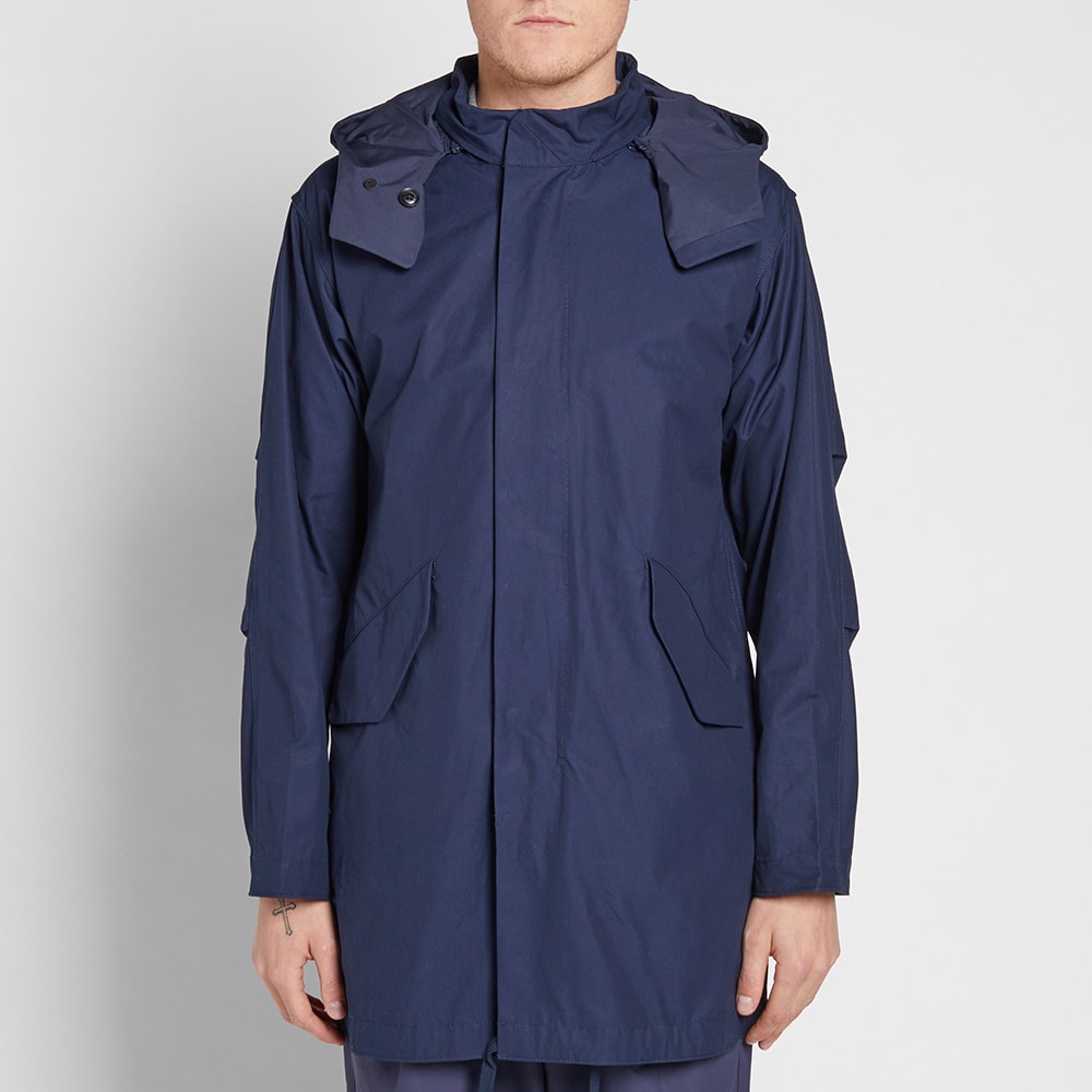 Nanamica Splash Shell Parka Navy | END. (KR)