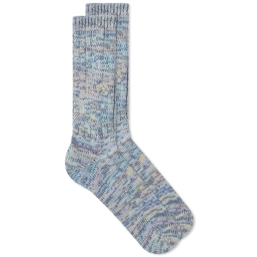 Anonymous Ism 5 Colour Mix Crew Sock Sax | END. (US)