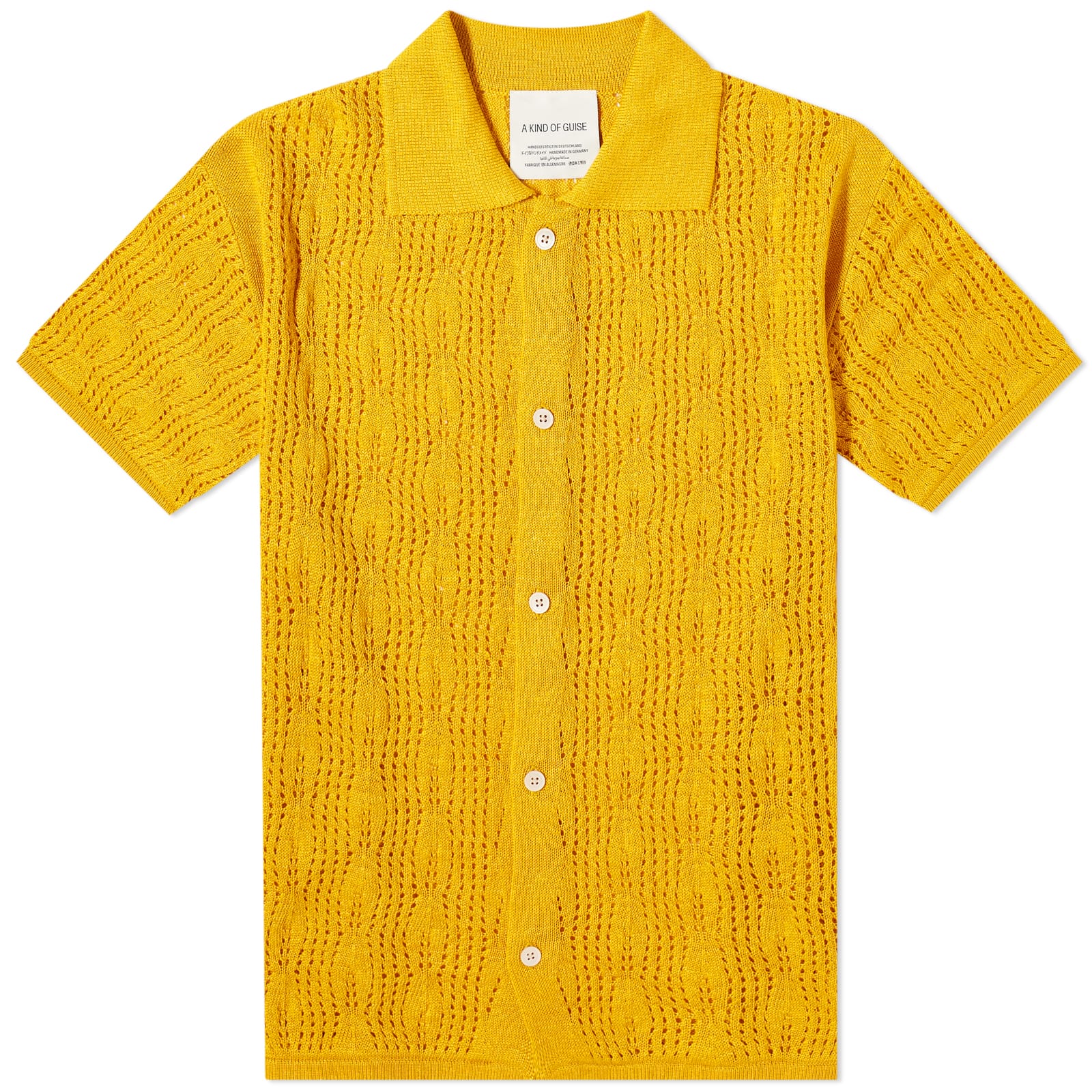 A Kind of Guise Kadri Knit Polo Curcuma | END. (US)