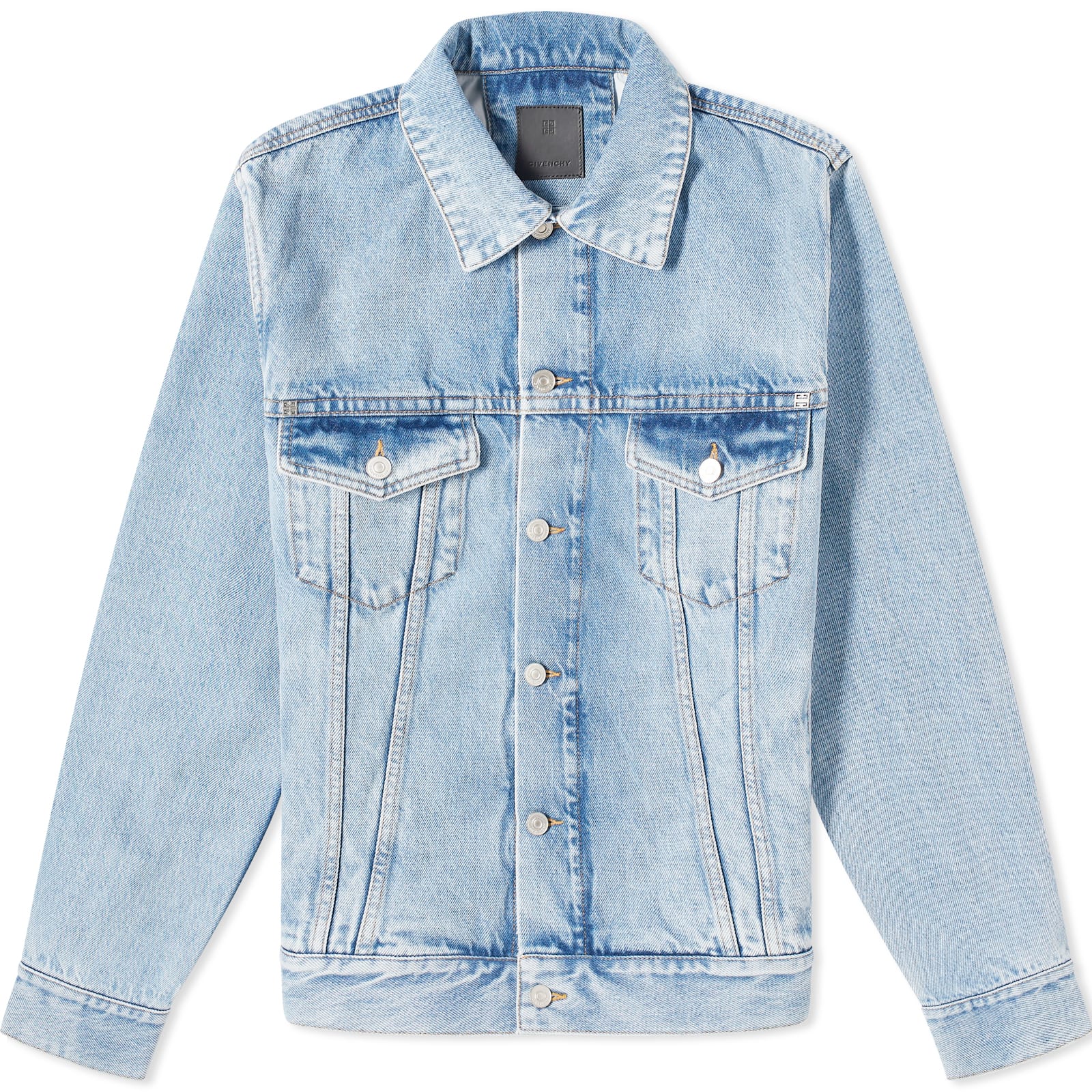 Givenchy 4G Rivet Denim Jacket American Blue Wash | END. (KR)