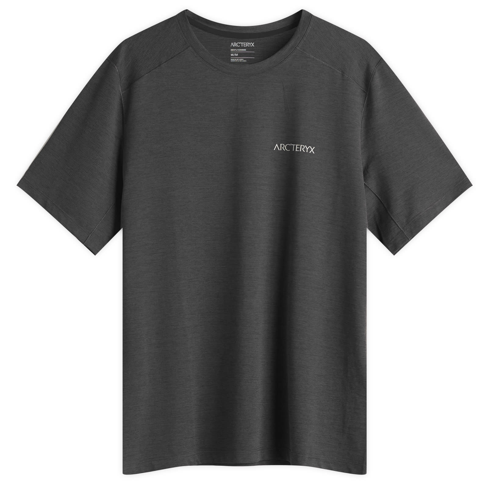 Arc'teryx Cormac Arc'Bird Logo T-Shirt Black Heather | END. (US)