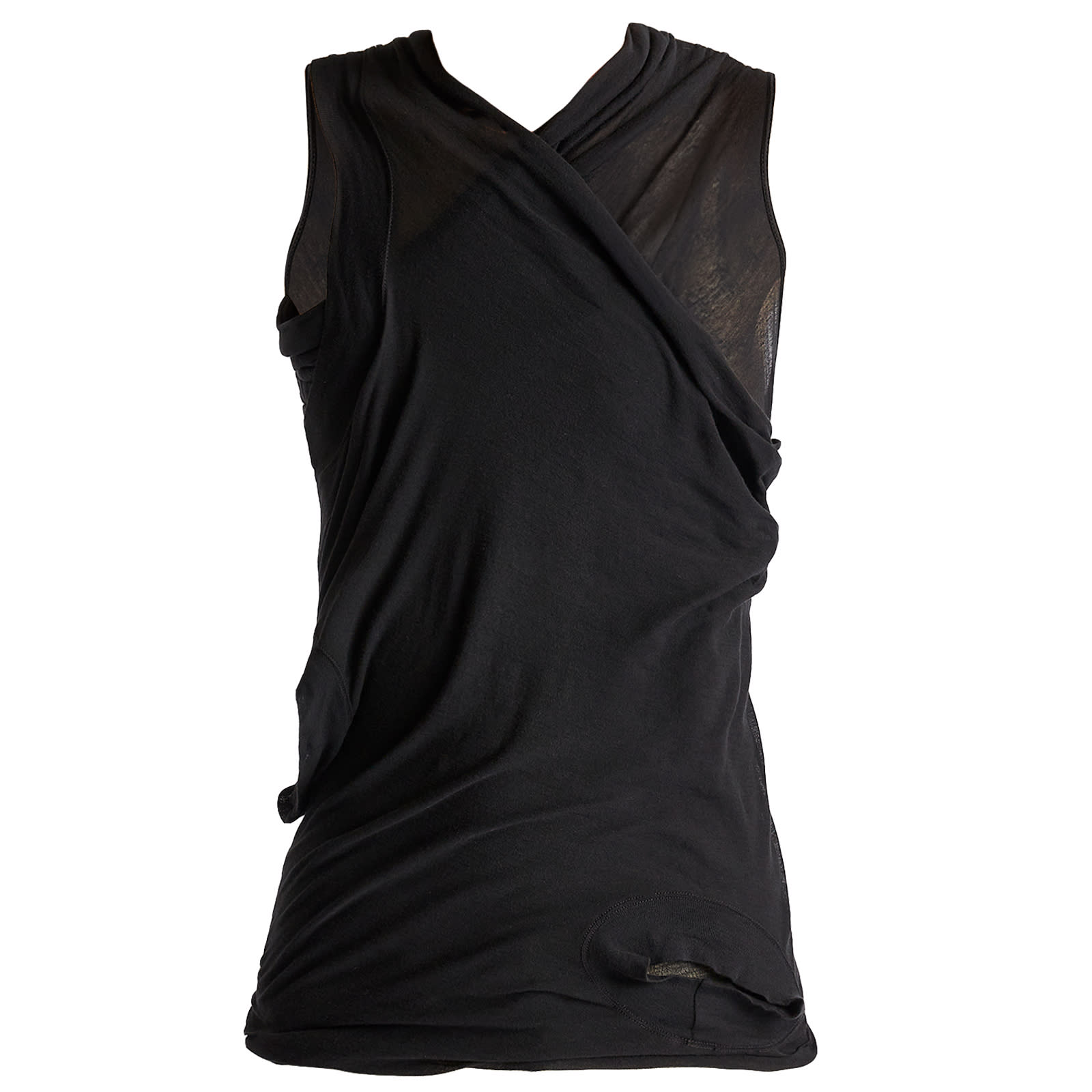 Rick Owens Hollywood Banana Tank Black | END. (US)