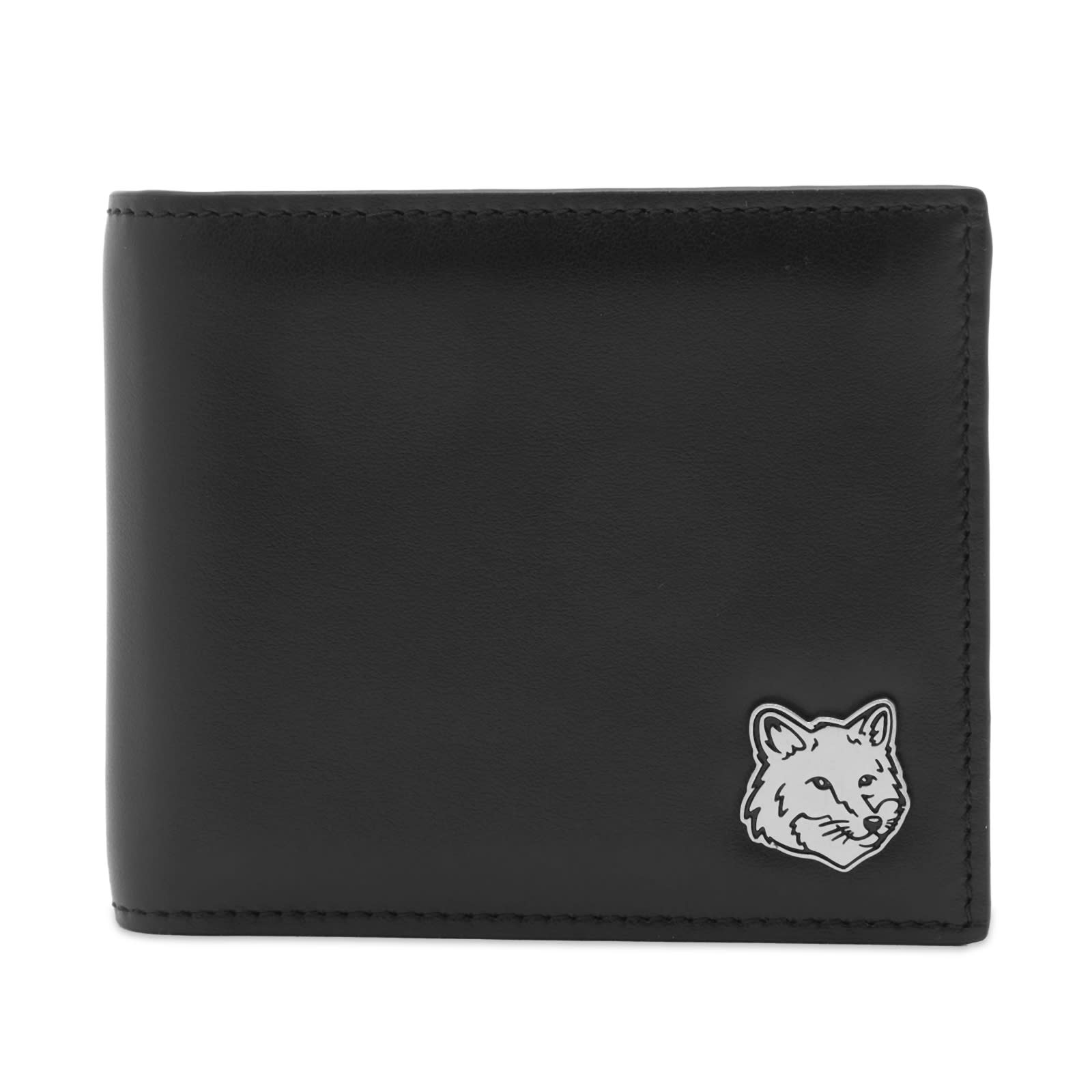 Maison Kitsuné Fox Head Bifold Wallet Black | END. (GB)