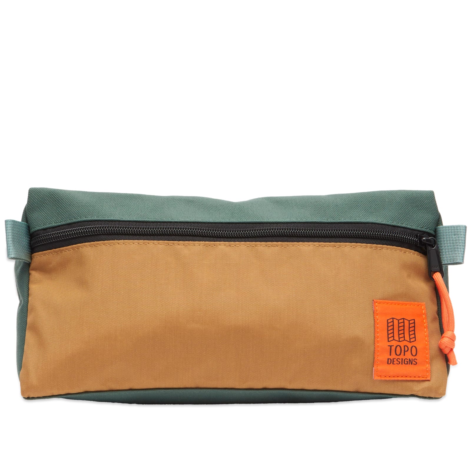 Topo Designs Dopp Kit Wash Bag Khaki &Forest | END. (AU)