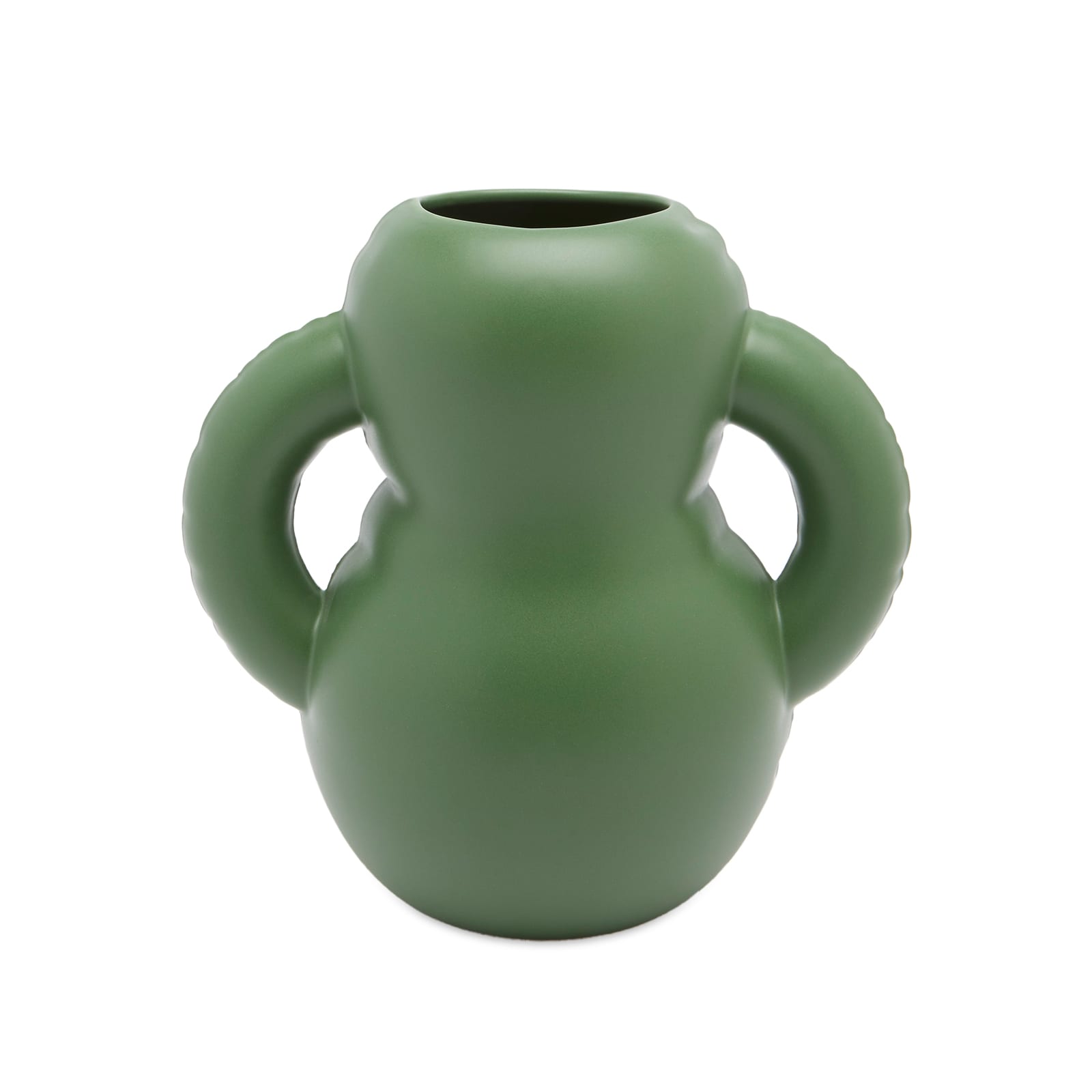 Home Studyo Oscar Vase Moss Green | END.