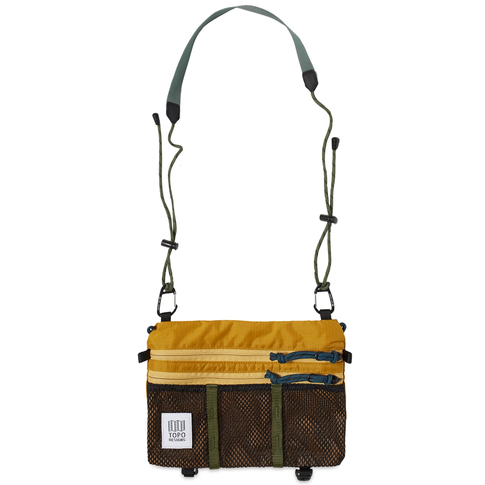 Topo Designs Mountain Accessory Shoulder Bag Mustard & Dark Khaki | END ...