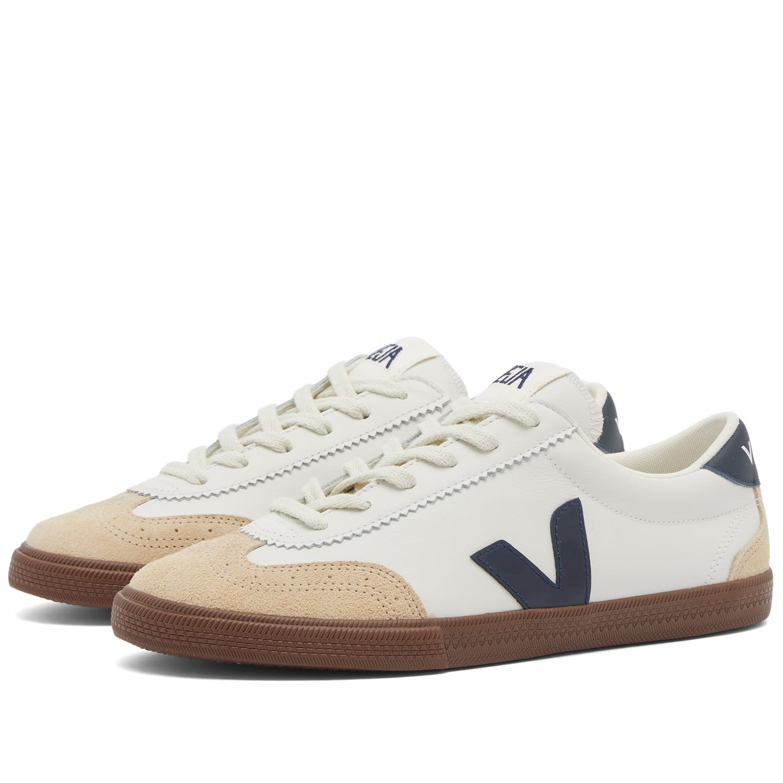 Veja Womens Volley Sneaker White Nautico Bark | END.
