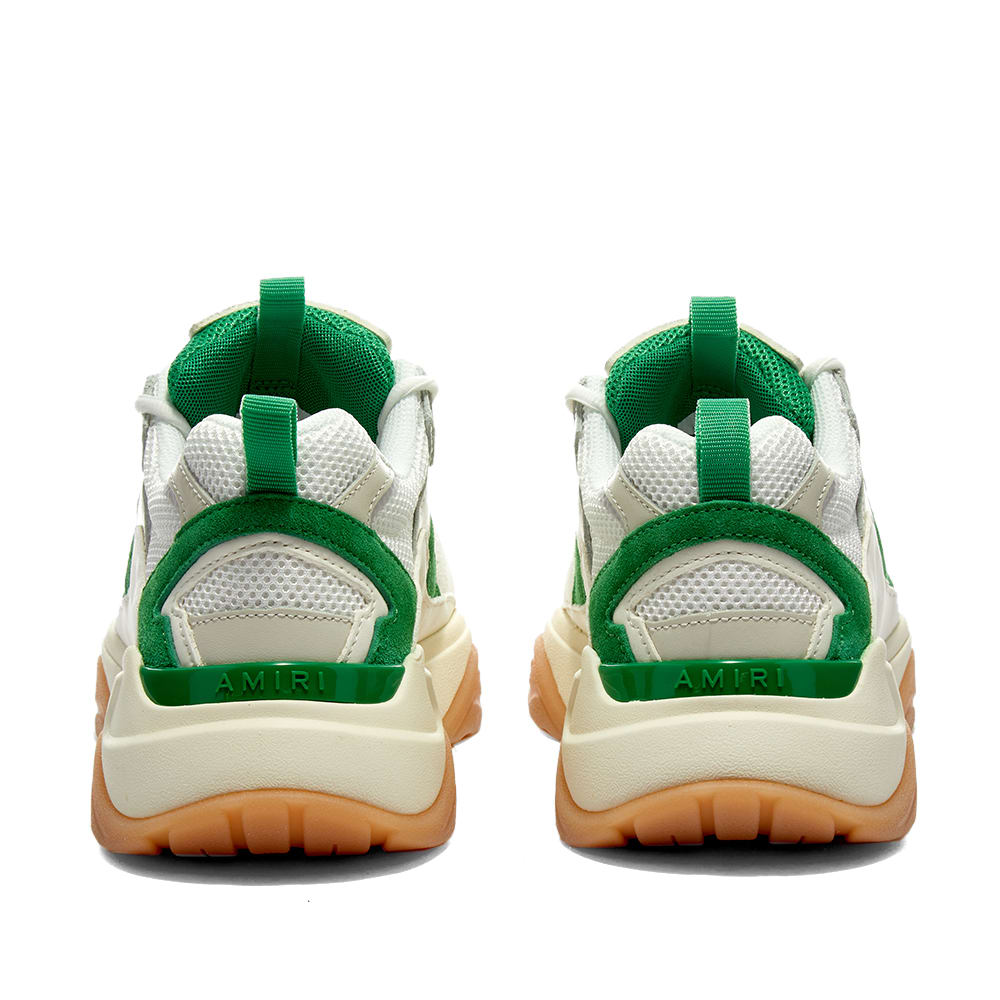 AMIRI Bone Runner Tennis Green Suede | END. (UK)