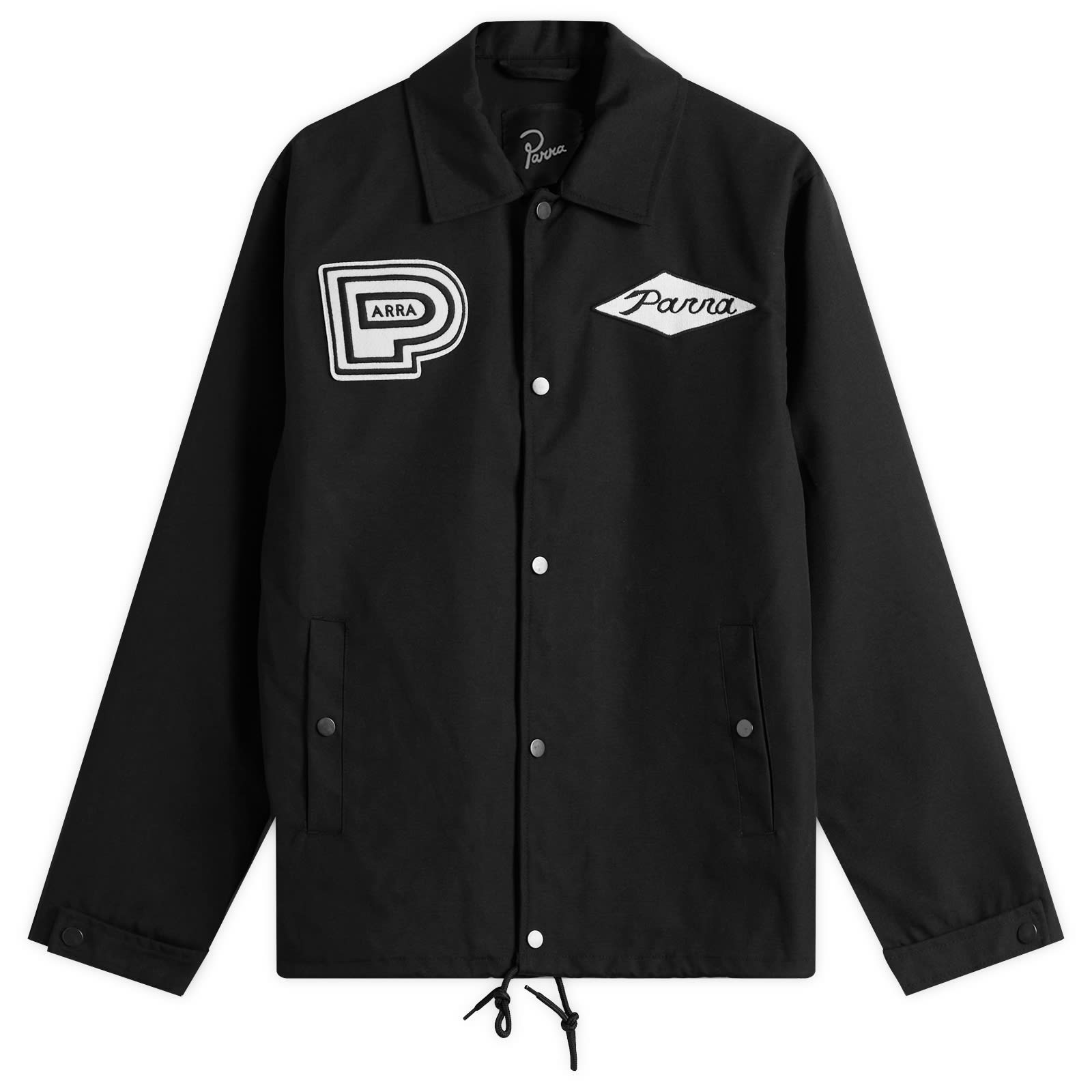 By Parra Men's Midnight Surprise Coach Jacket Black - Curated Menswear
