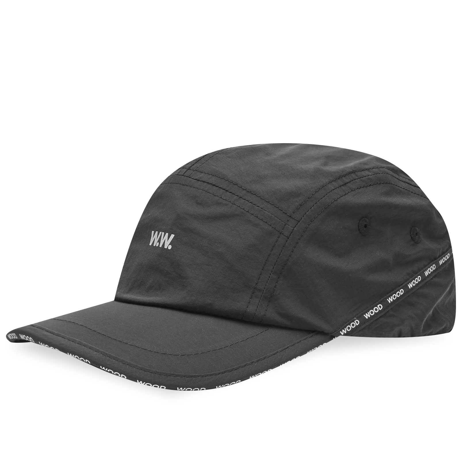 Wood Wood Wasim Tech Cap Black | END. (KR)