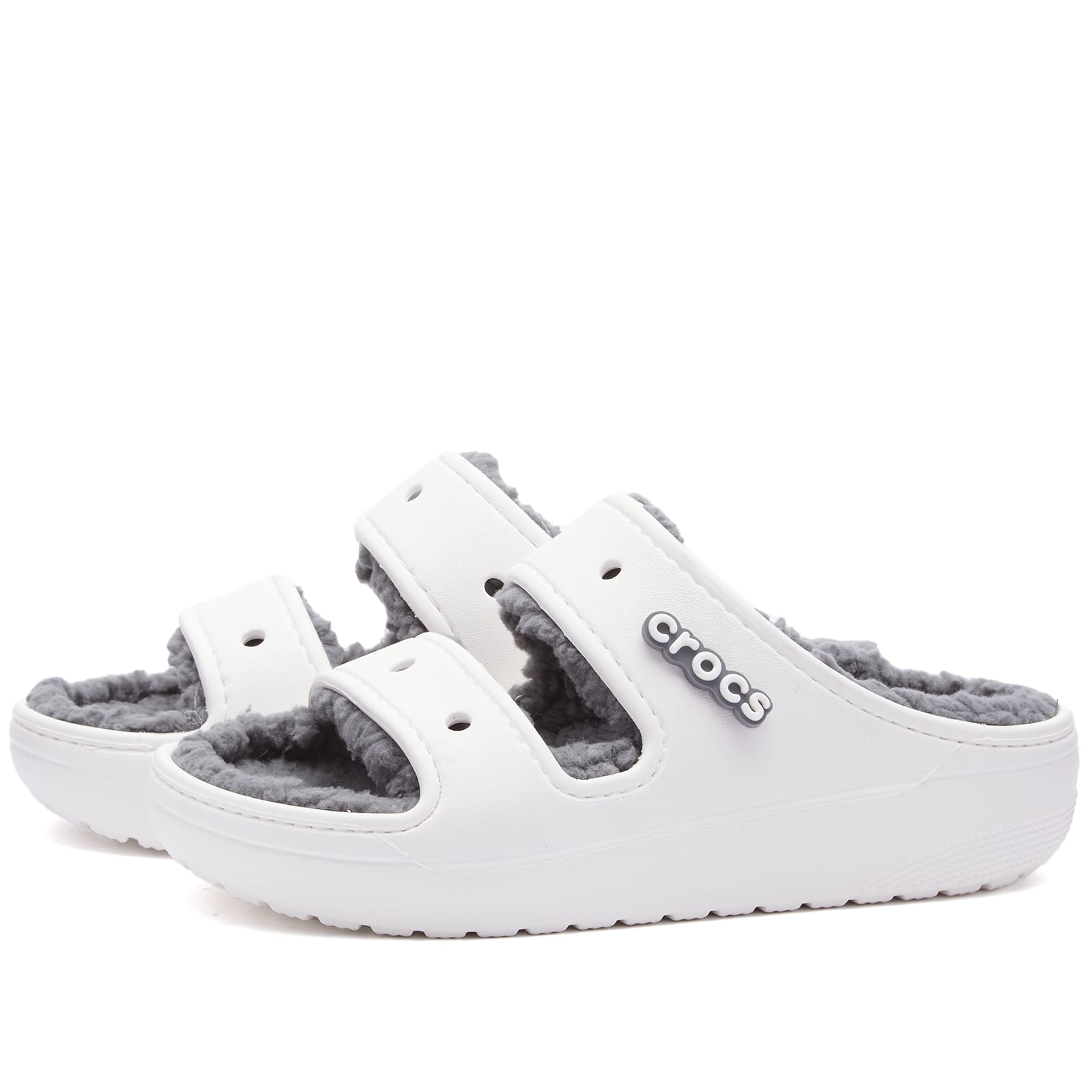 Crocs Classic Cozzzy Sandal White | END.