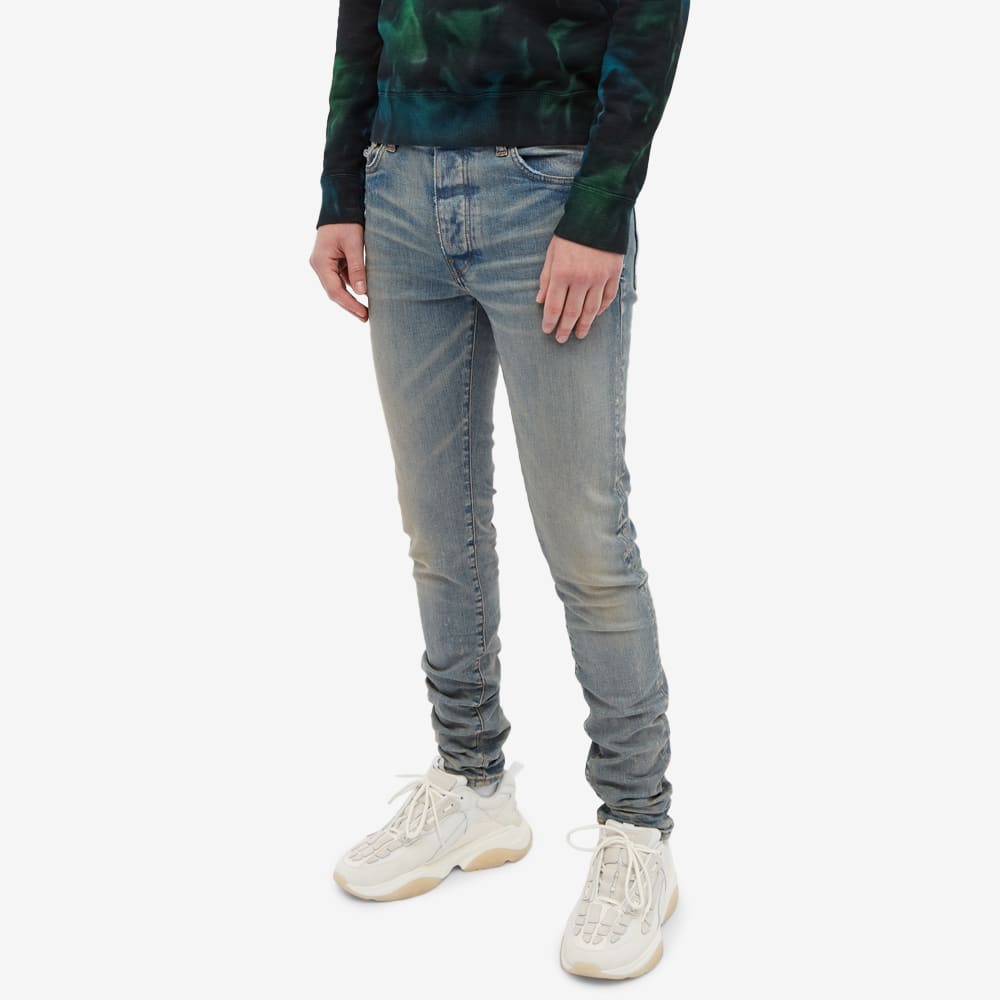 AMIRI Stack Jean Clay Indigo | END.