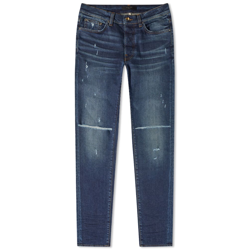 AMIRI Slash Jeans Deep Classic Indigo | END.