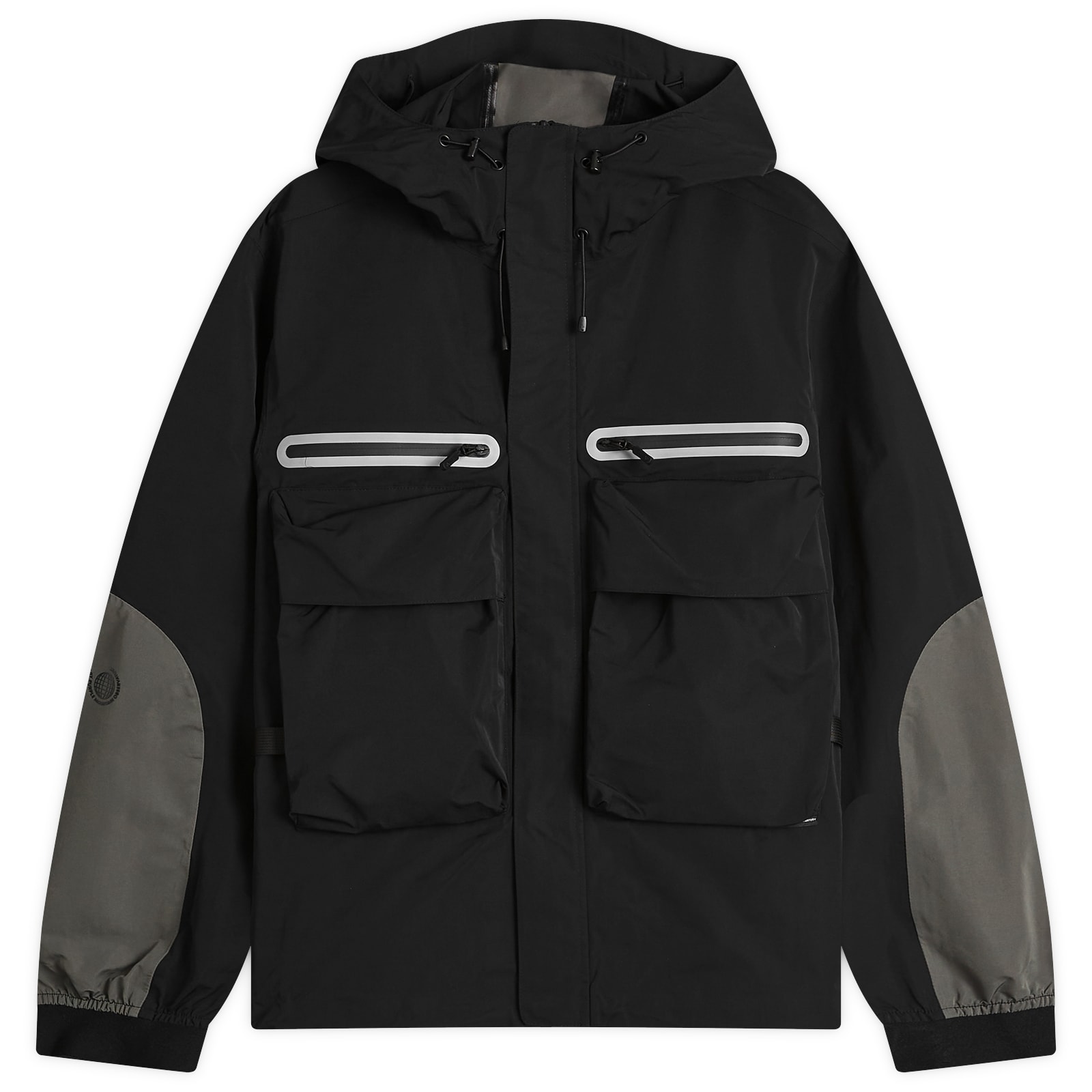 Purple Mountain Observatory Climate Hooded Jacket Black | END. (SG)