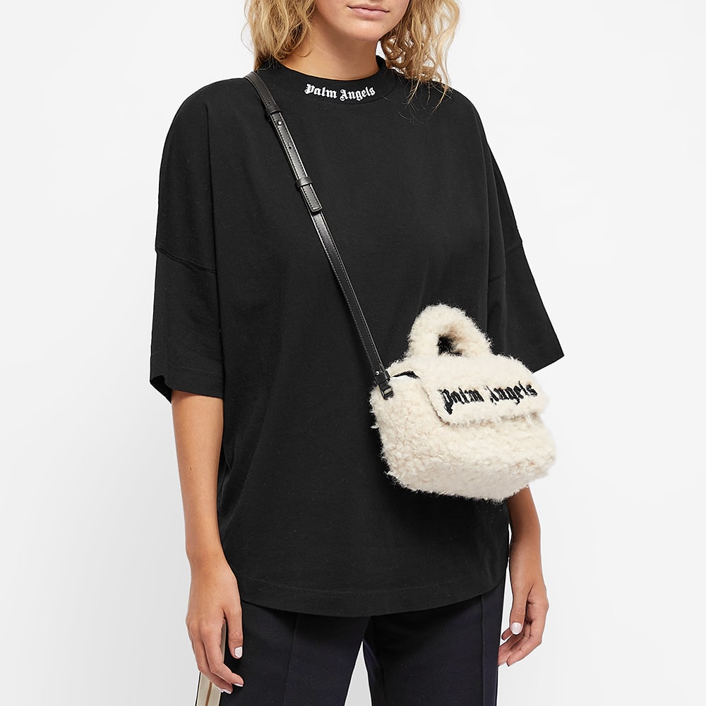 Palm Angels Crash Bag White & Black | END.