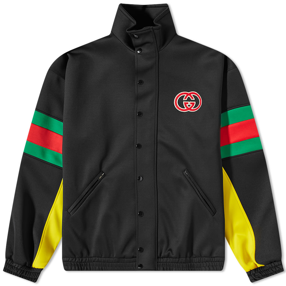 Gucci Logo GRG Track Jacket Black | END. (GB)