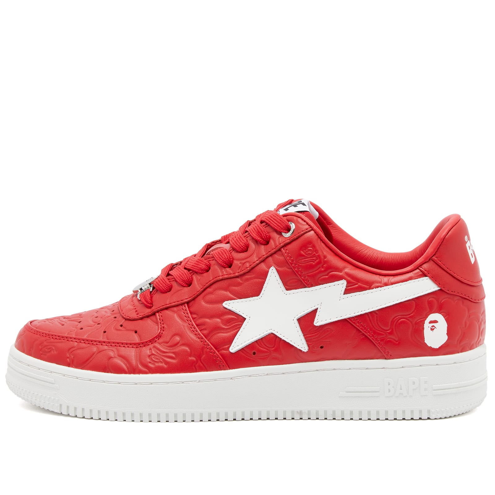 A Bathing Ape Bape Sta #3 Sneaker Red | END. (GB)