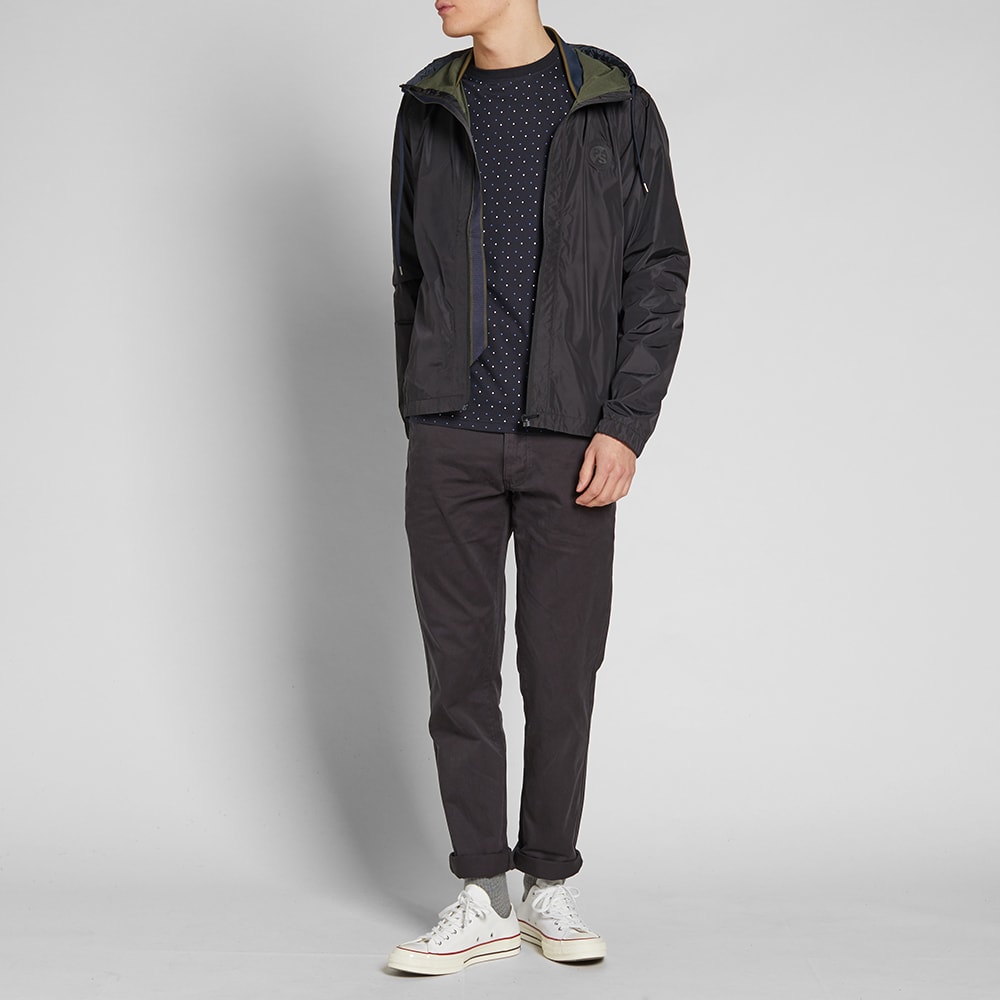 Fred Perry Square Print Tee Navy | END. (GB)