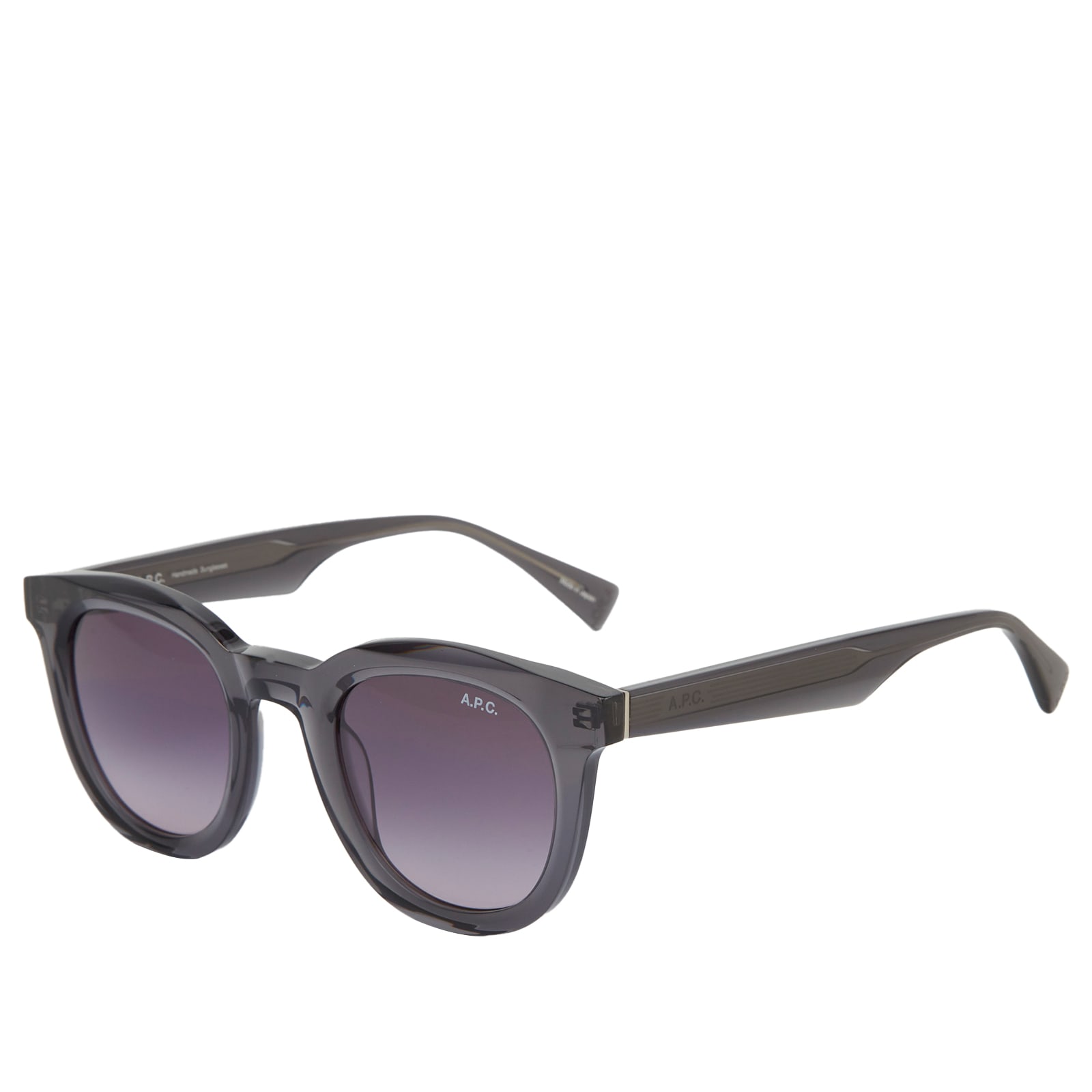A.P.C. Lou Sunglasses Anthracite | END. (US)