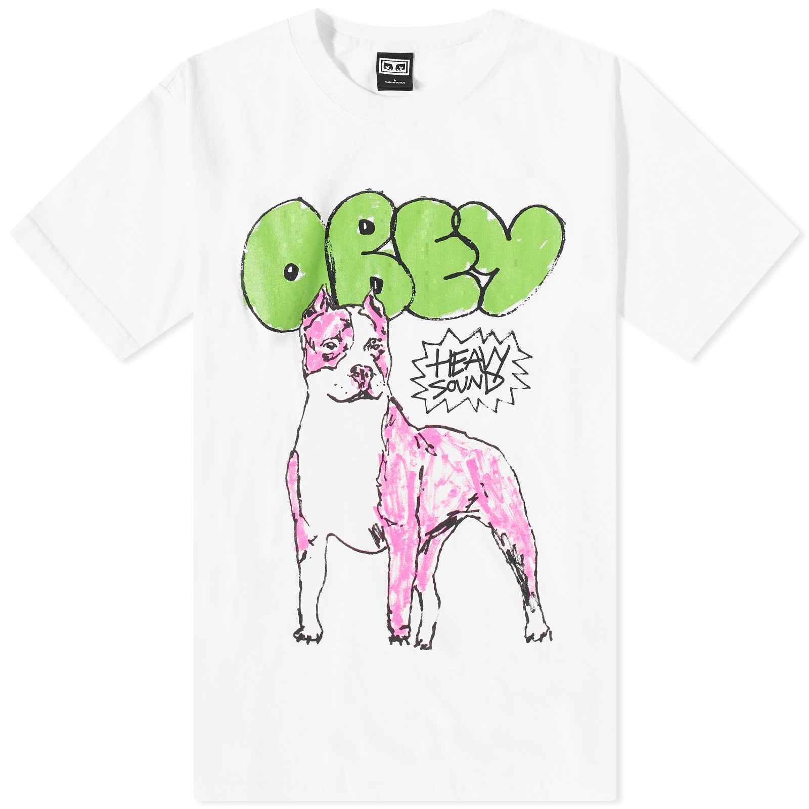 Obey Heavy Sound T-Shirt White | END. (KR)