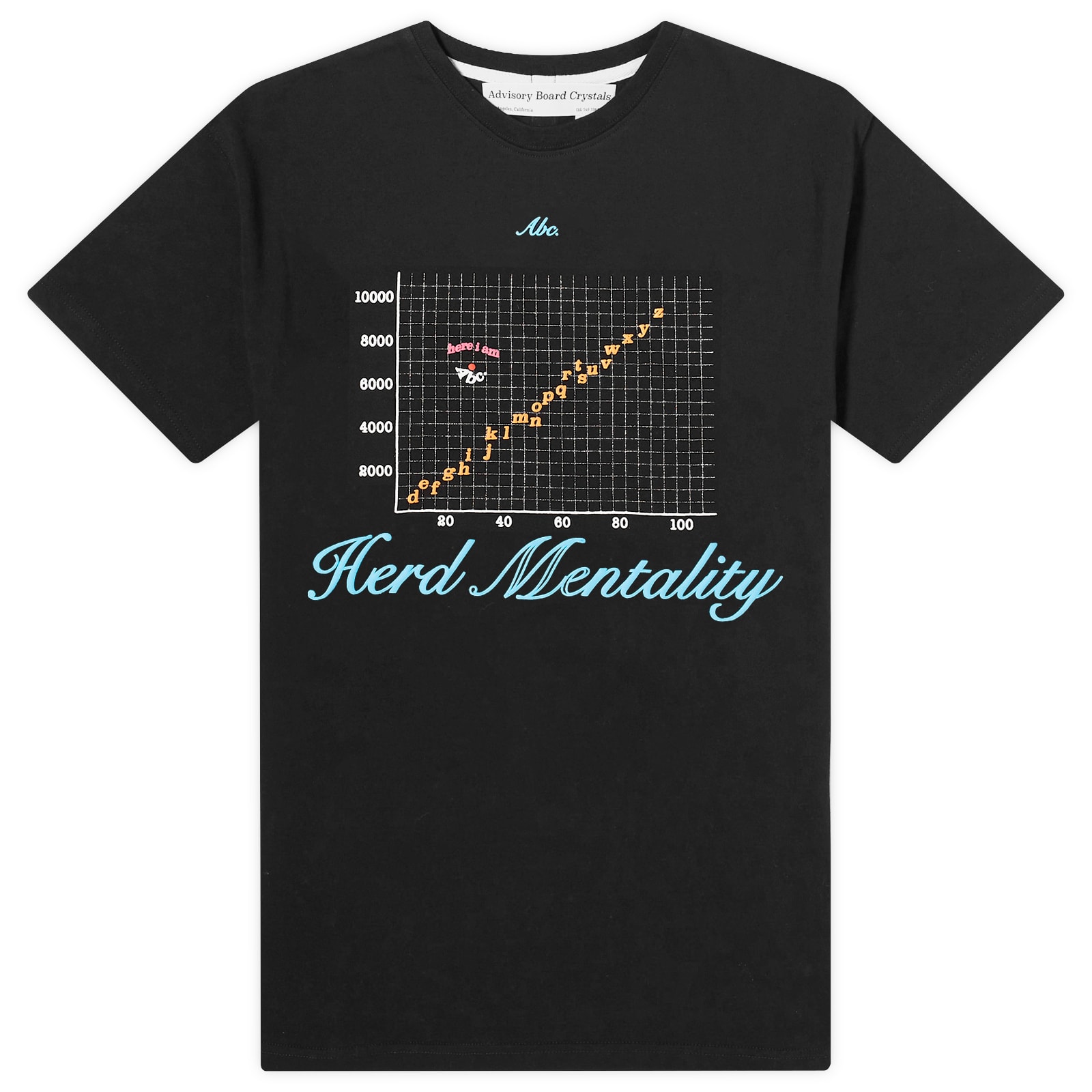 Advisory Board Crystals Hard Mentality Shirt Black | END. (AR)