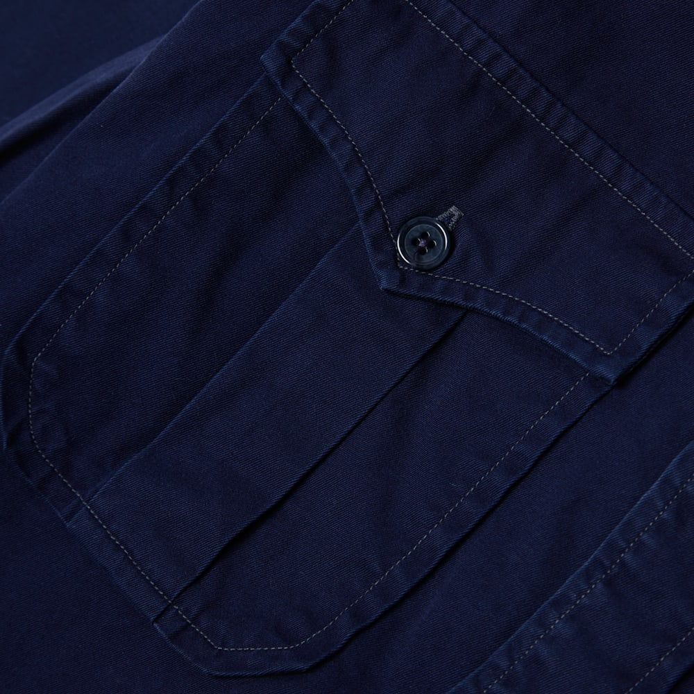 RRL Military Overshirt Navy | END. (US)