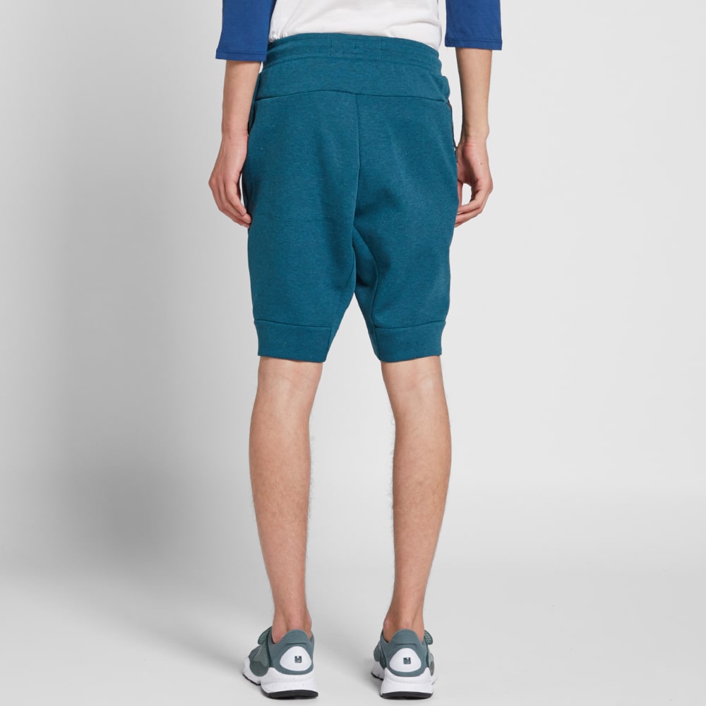 Nike Tech Fleece Short Midnight Turquoise & Black | END. (JP)