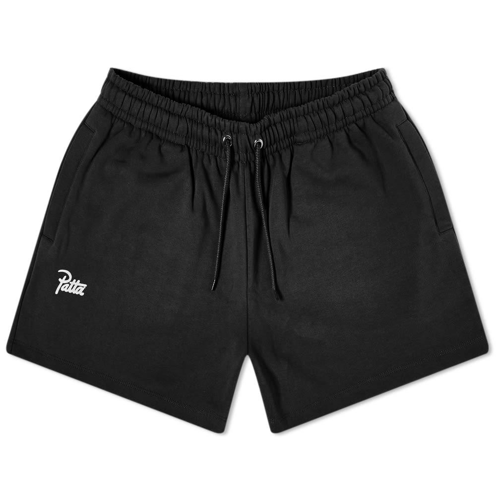 Patta Basic Sweat Shorts Black | END. (GB)