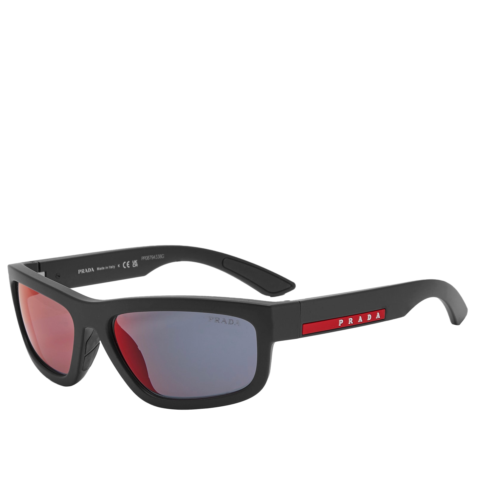 Prada Linea Rossa 05ZS Sunglasses Black | END. (KR)