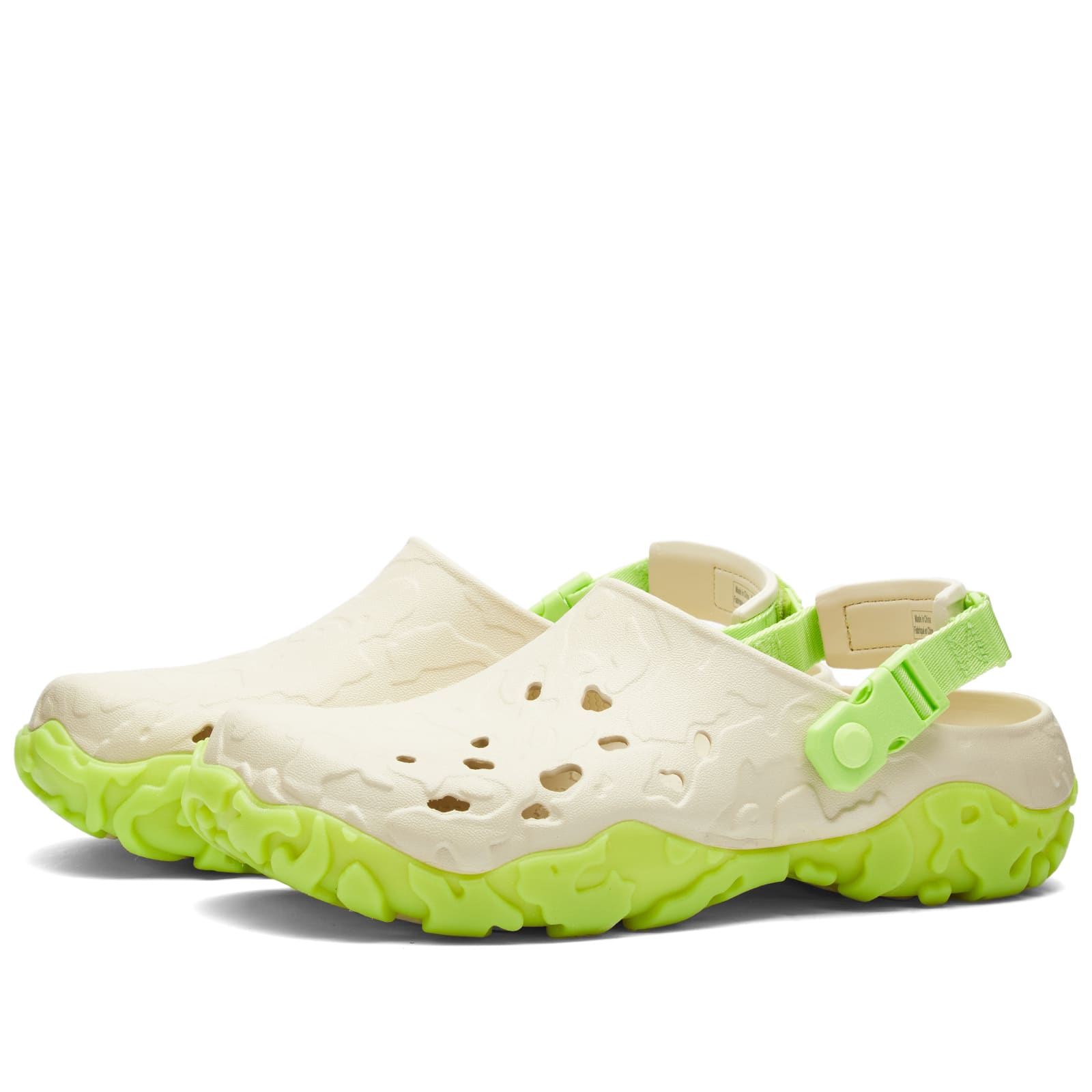 Crocs All-Terrain Atlas Clog Bone & Limeade | END.