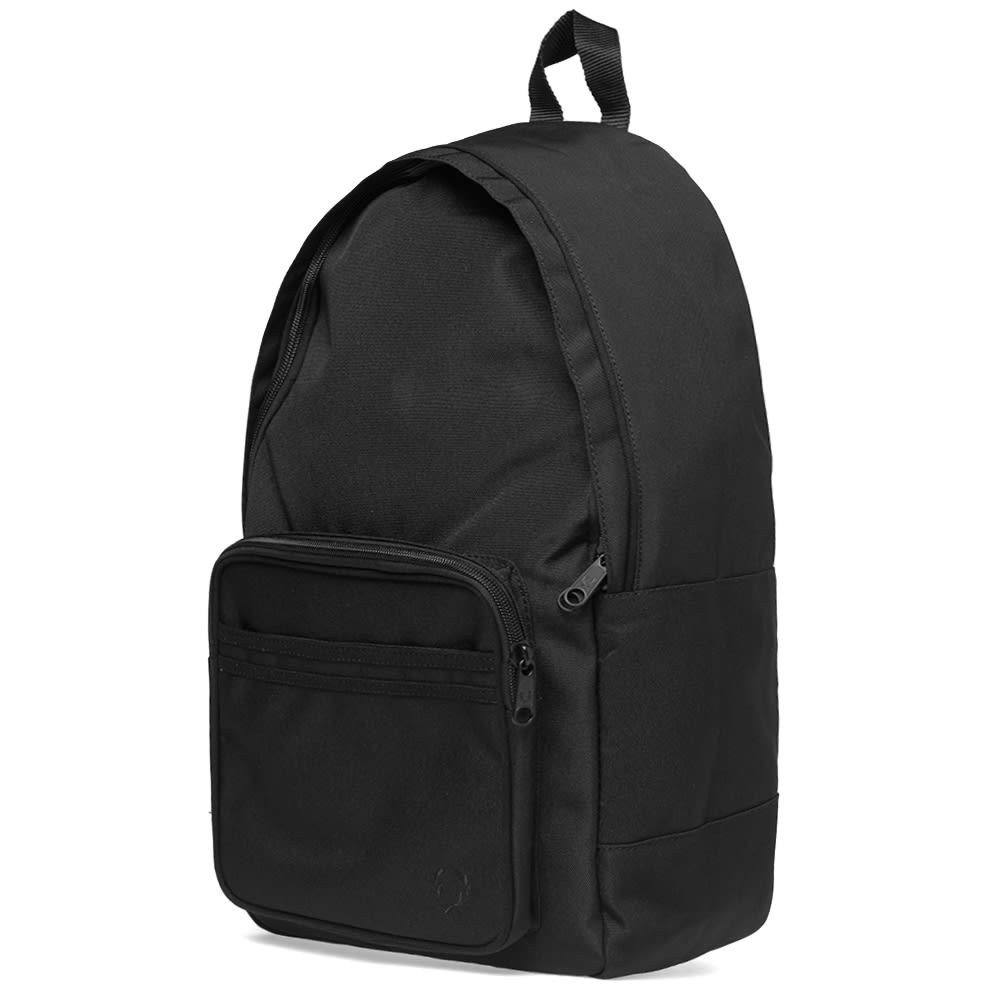 Fred Perry Twin Tipped Backpack Black & Black | END. (US)
