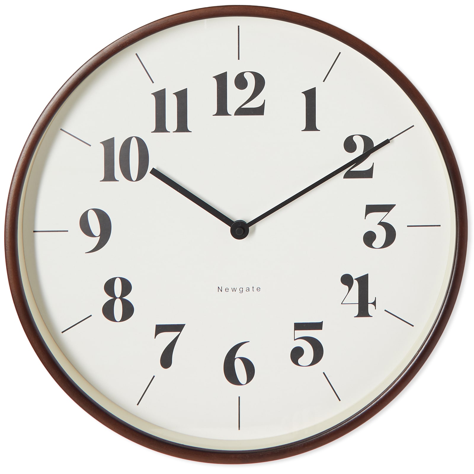 Newgate Clocks Hopscotch Wall Clock Dark Plywood | END. (US)