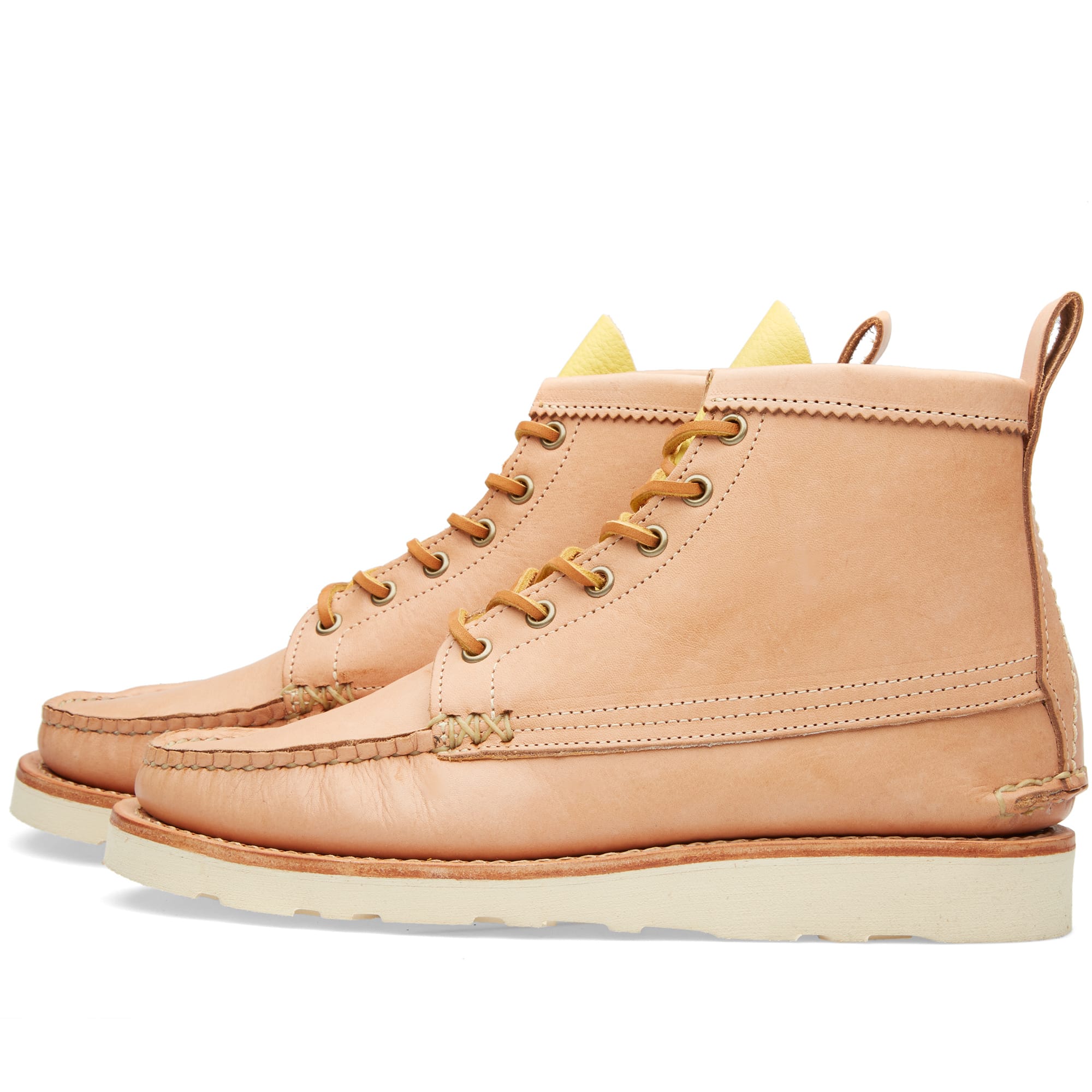 Yuketen 6-Eye Maine Guide Boot Tan | END.