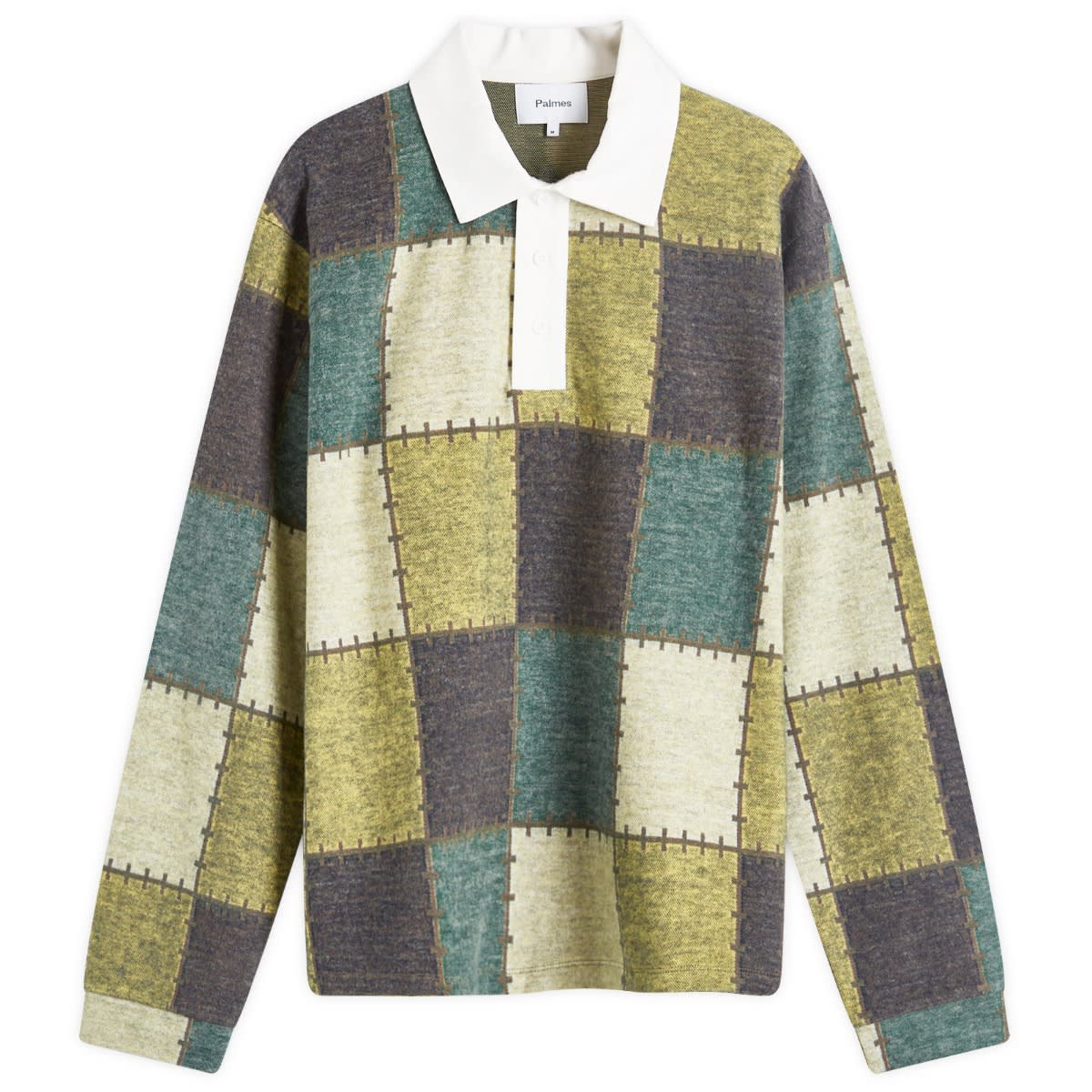 Palmes Checkers Rugby Shirt Multi | END. (US)