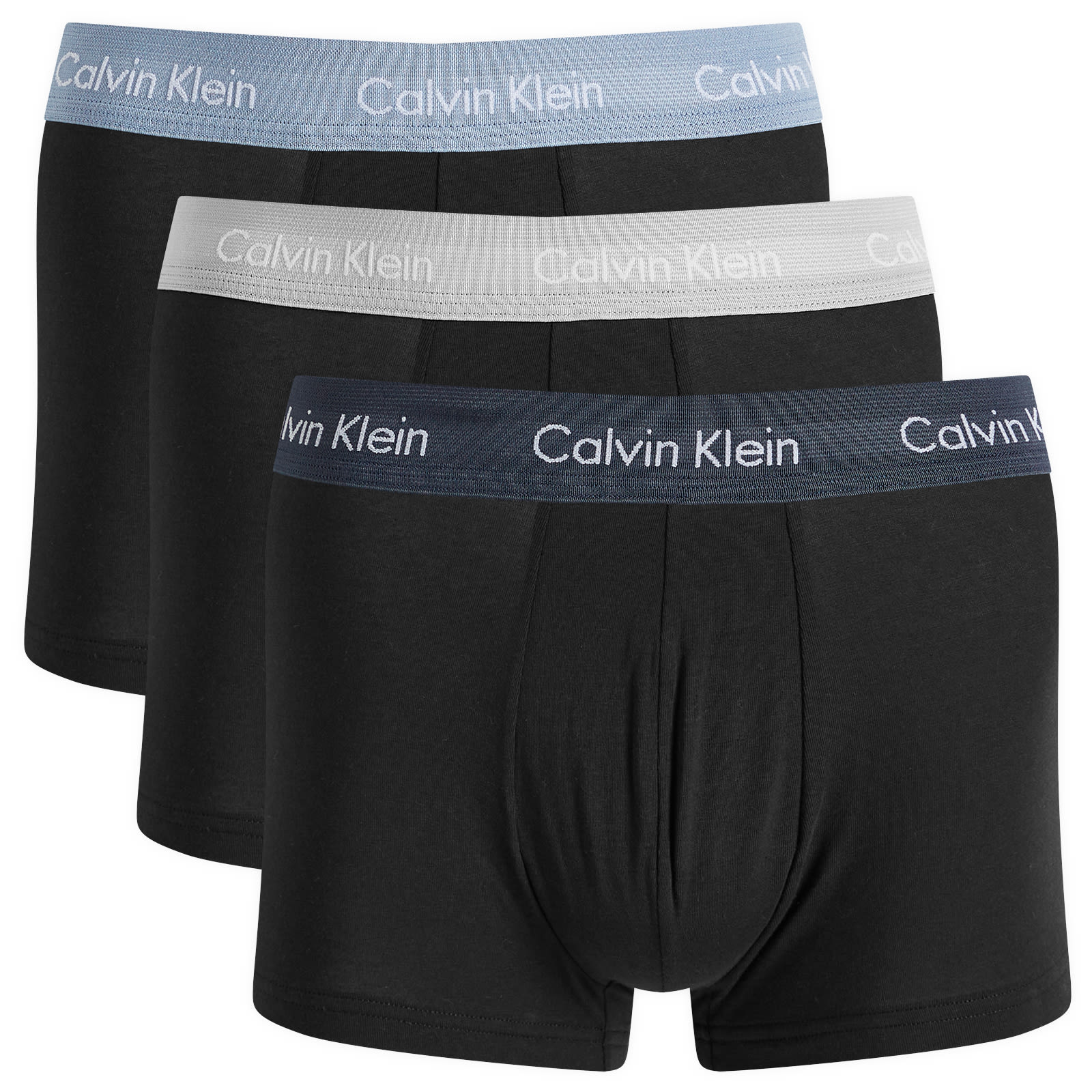 Calvin Klein Low Rise Trunk - 3 Pack Black | END. (GB)