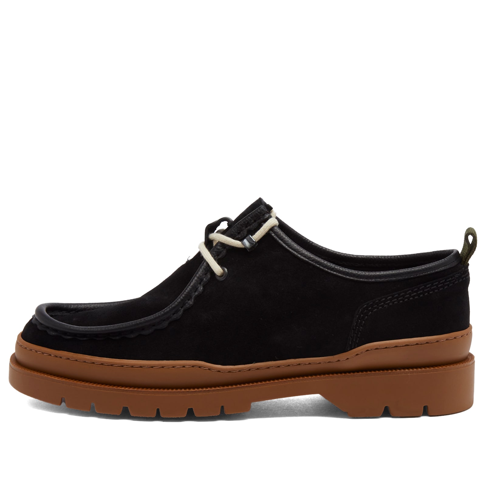 Foret x KLEMAN Derby Shoes Black Suede | END. (FR)