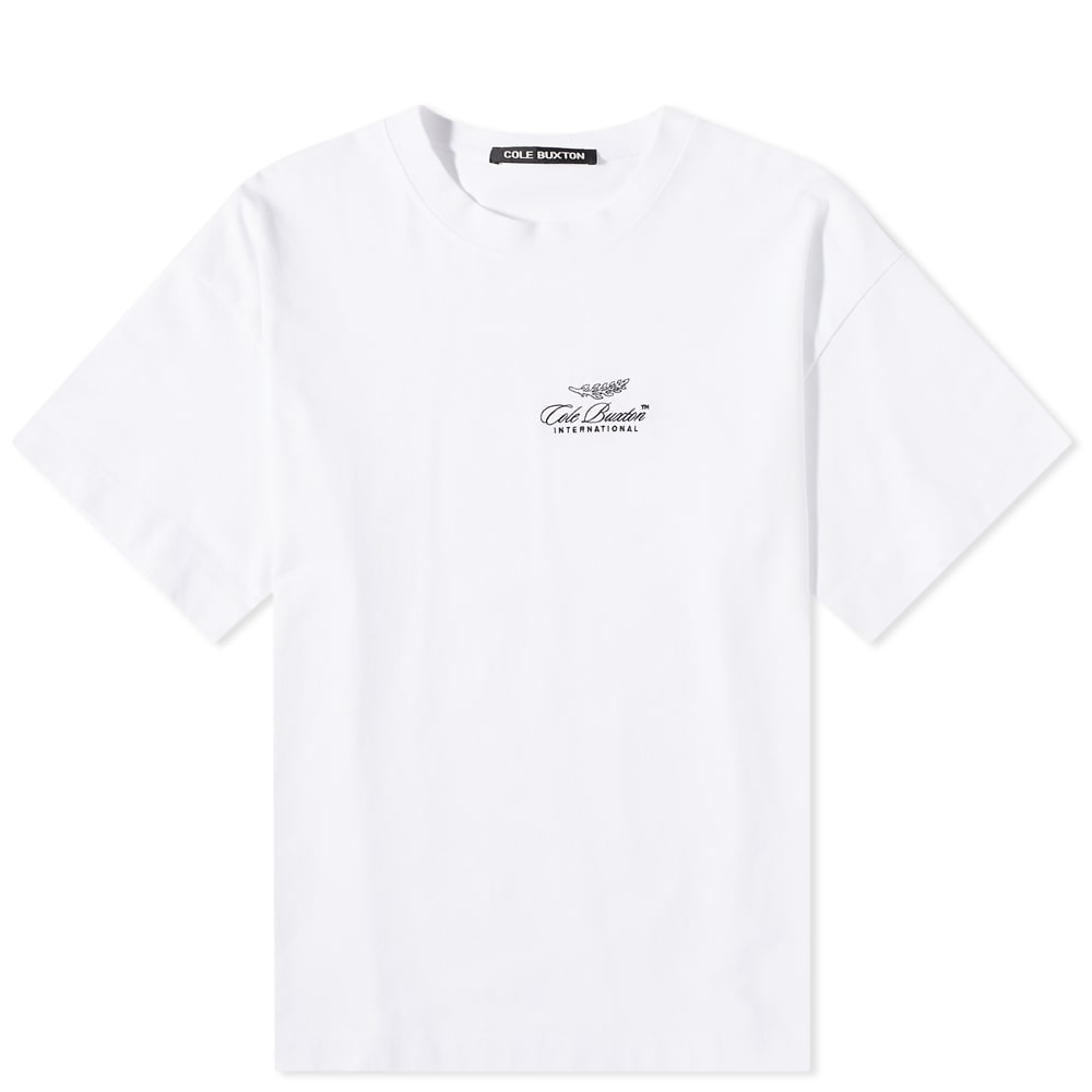 Cole Buxton International Logo T-Shirt White | END. (KR)