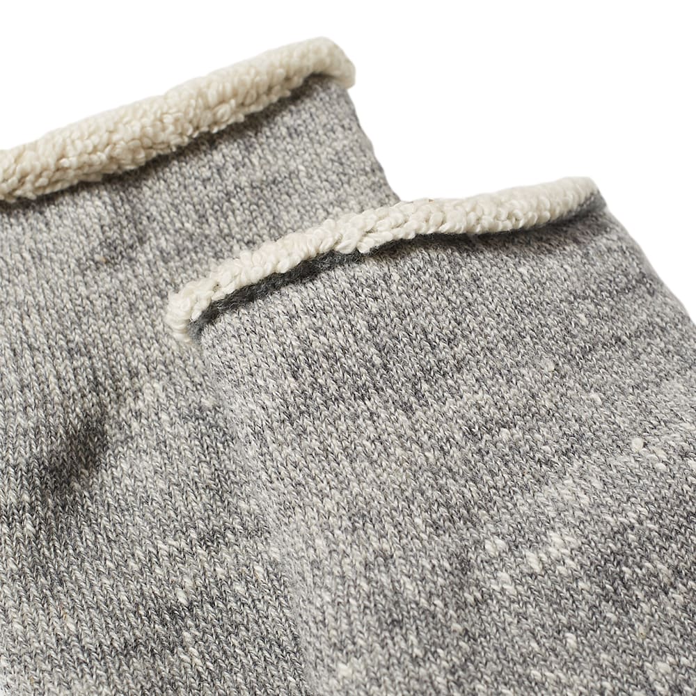 RoToTo Double Face Sock Mid Grey | END. (UK)