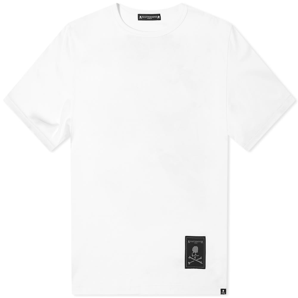 MASTERMIND WORLD Label Logo T-Shirt White | END.