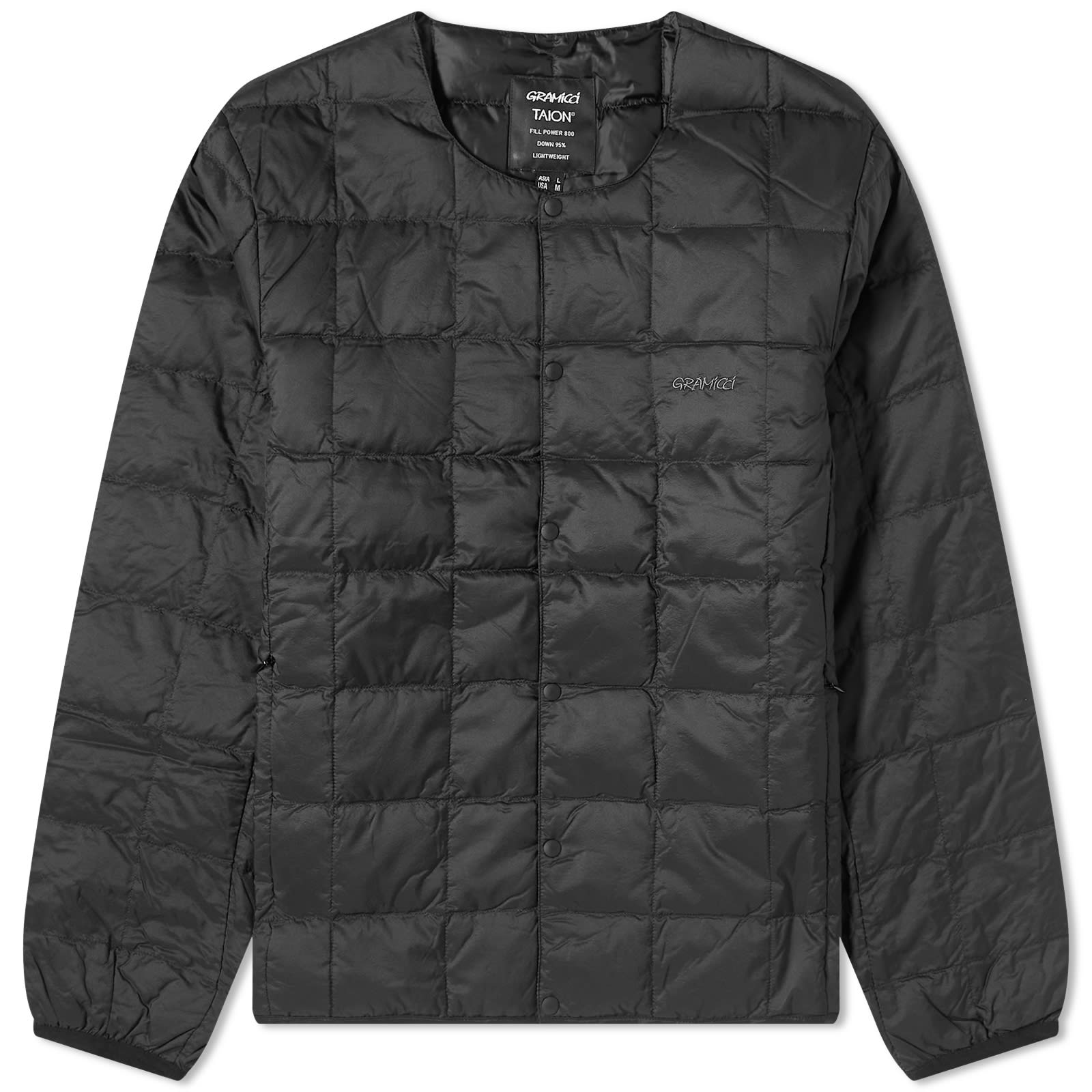 Gramicci Inner Down Jacket Black | END. (GB)
