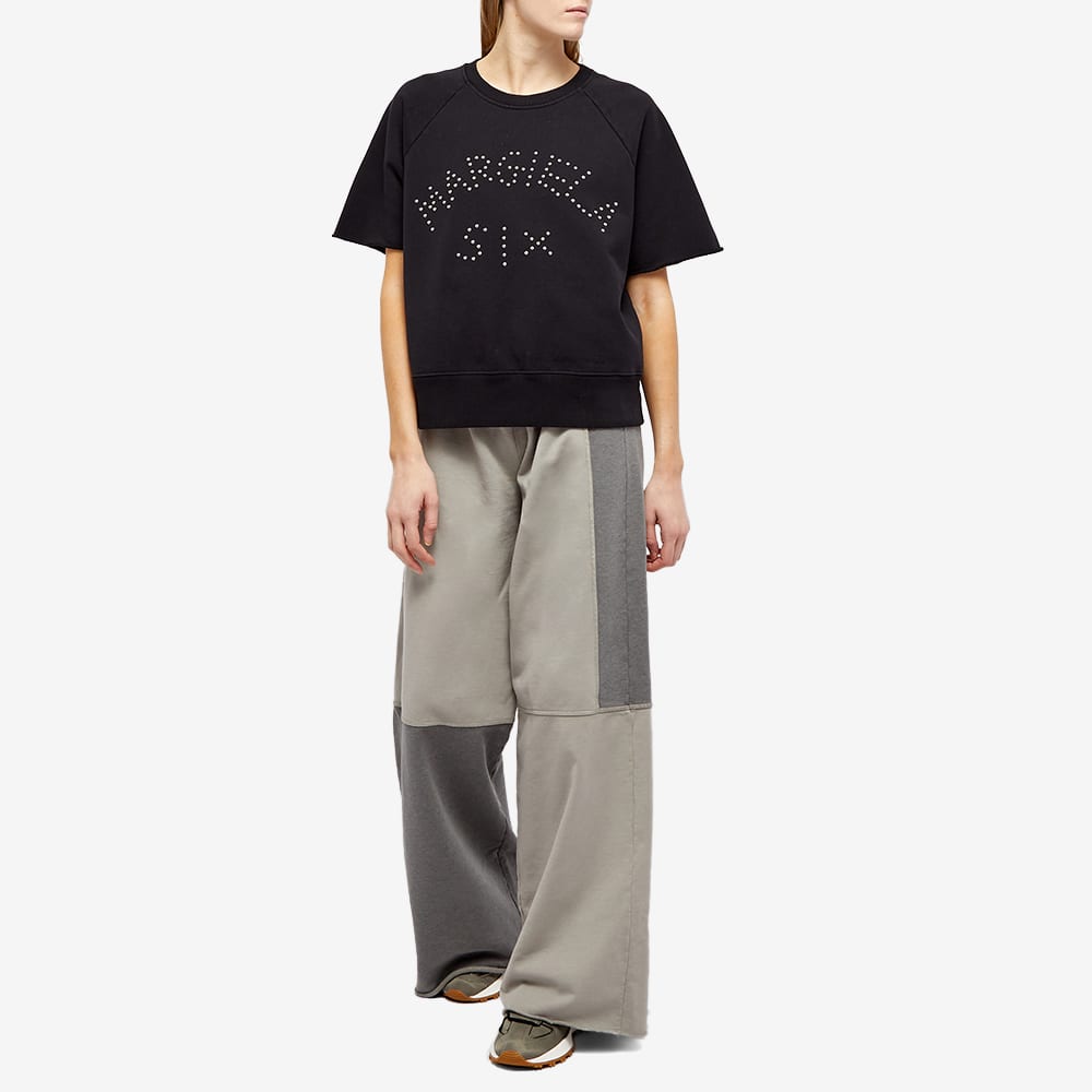 MM6 Maison Margiela Wide Leg Sweat Pant Greige | END. (US)